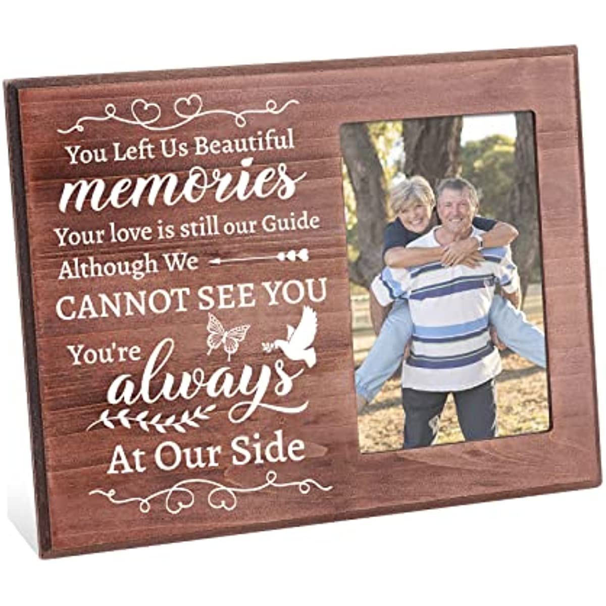 You Left Us Beautiful Memories Picture Frame Sympathy Gifts Frames ...