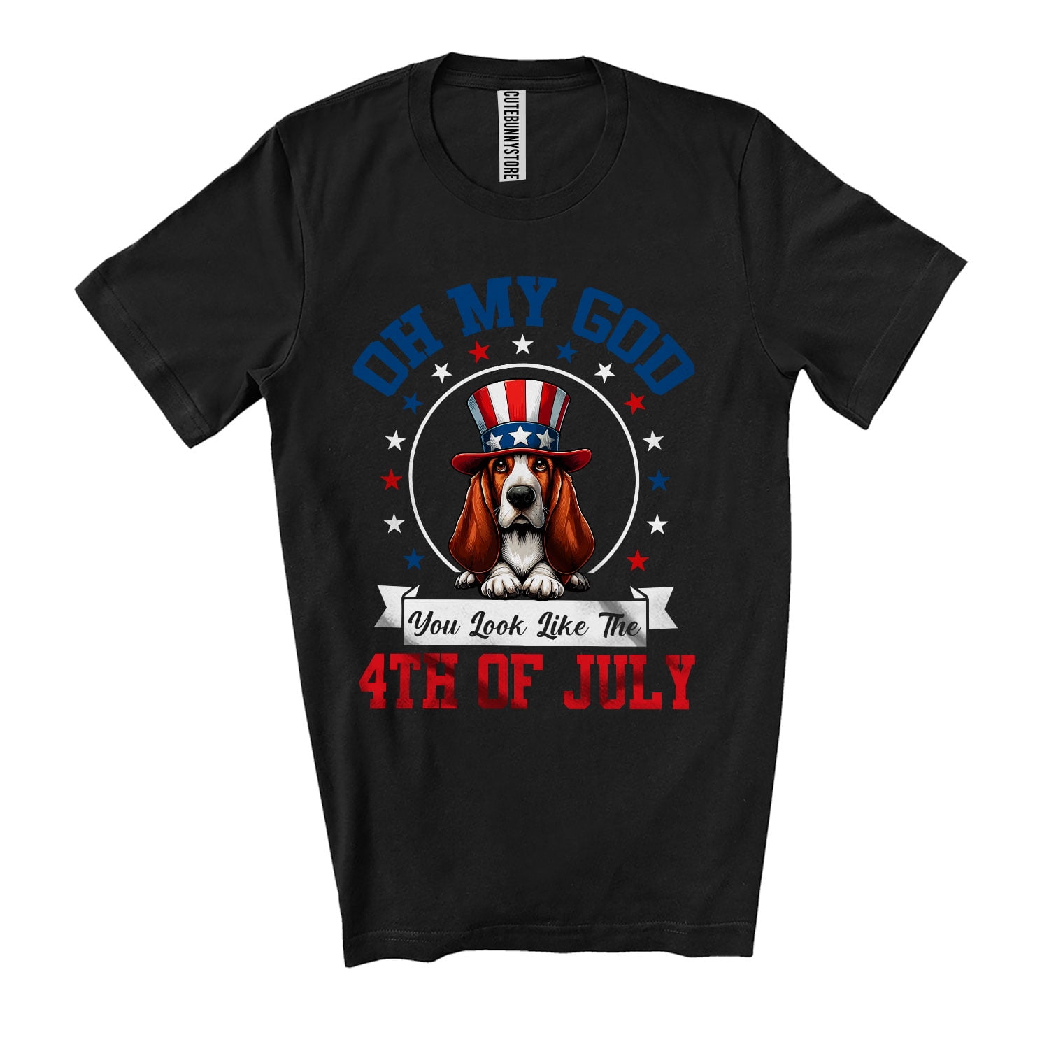 You Look Like the 4th of July; Lovely 4th Of July Basset Hound Owner US ...