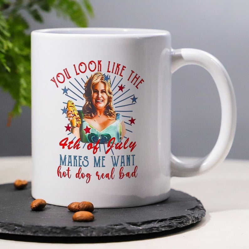 You Look Like the 4th of July Mug, Funny Independence Day Coffee Cup ...