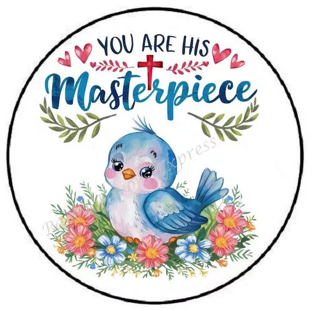 You Are His Masterpiece Religious Sticker Party Favors Sticker Envelope ...