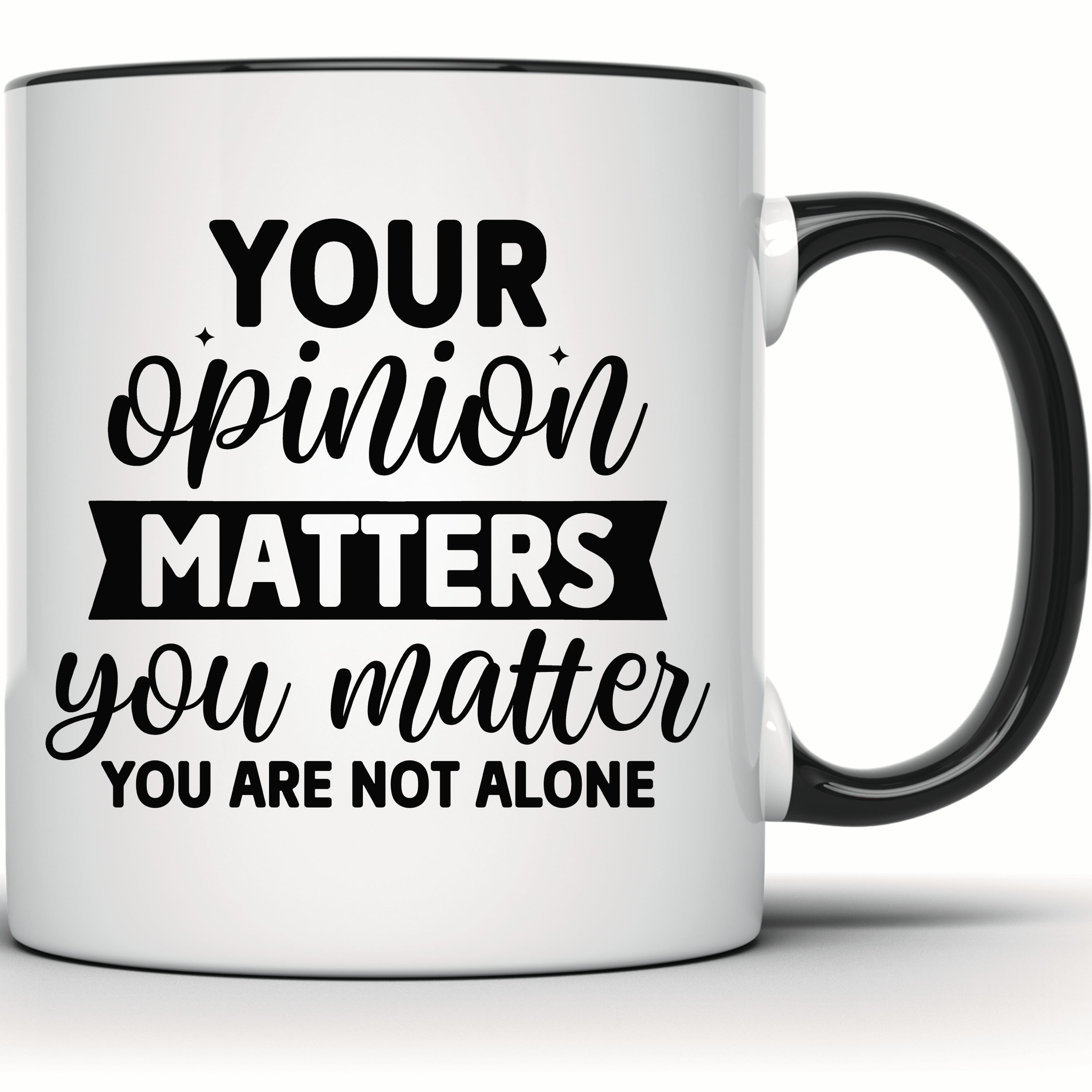 You Matter Mug, Inspirational Quote Gift, Mental Health Awareness ...