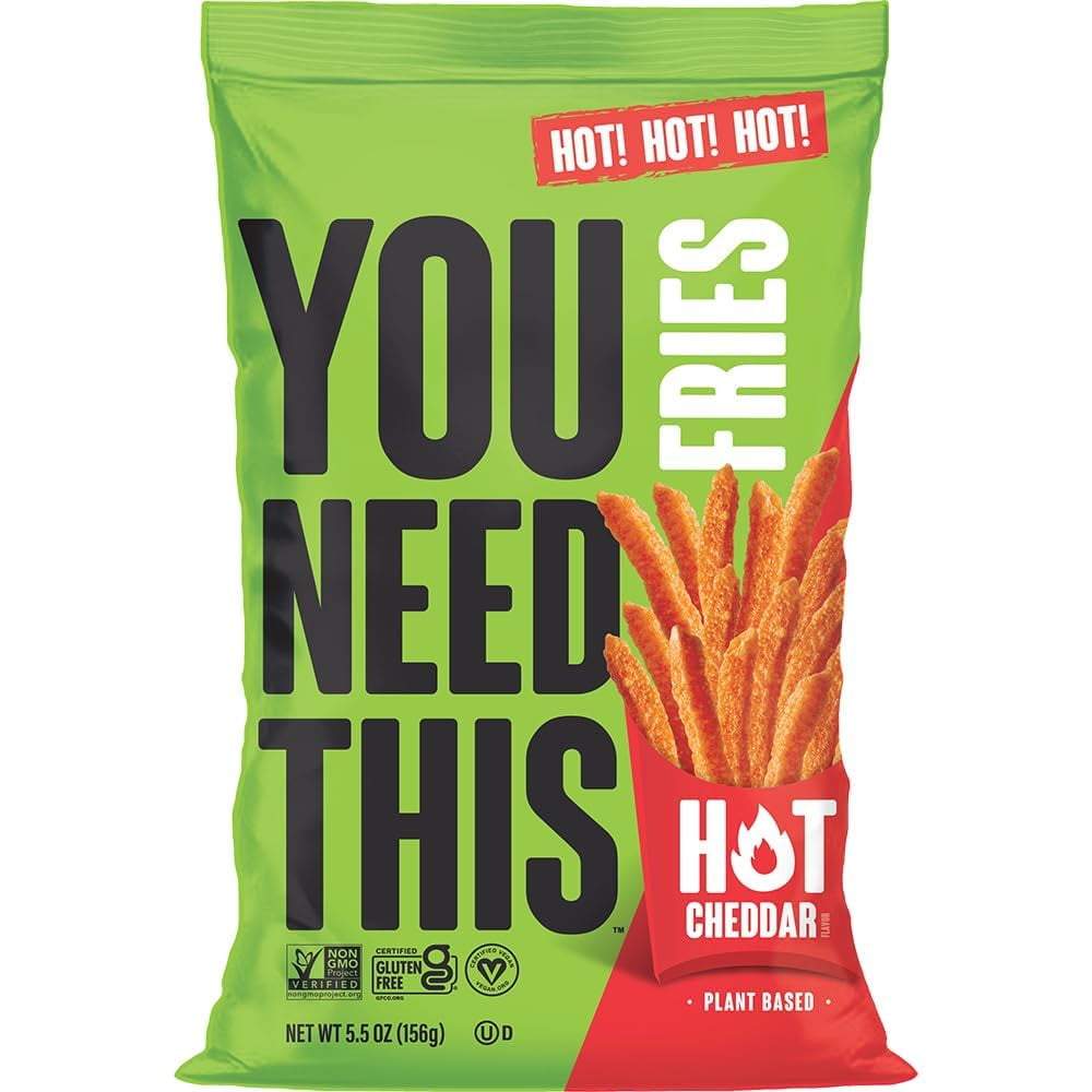 You Need This Hot Cheddar Veggie Fries, 5.5 oz (Pack - 8) - Walmart.com