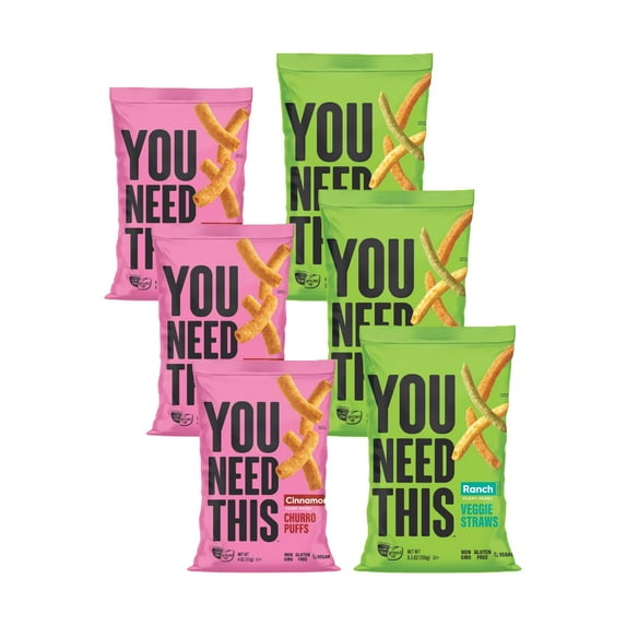 You Need This Sweet & Savory Treats Variety Pack (Churro Puffs & Zesty ...