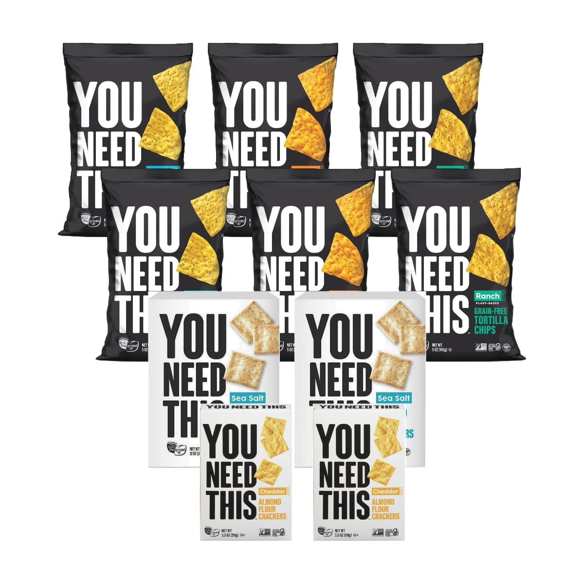 You Need This Triple Chip, Double Cracker Variety Pack (Sea Salt, Ranch ...