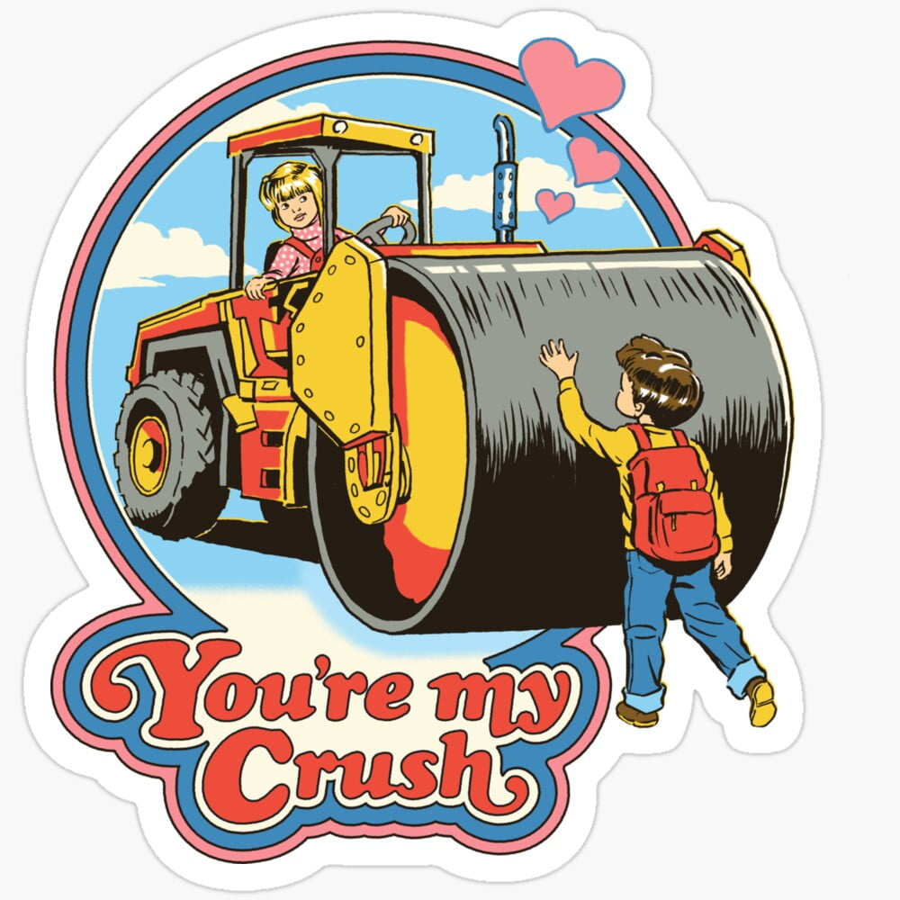 You'Re My Crush Sticker Phone Decal Water Bottle Stickers Car Decals ...