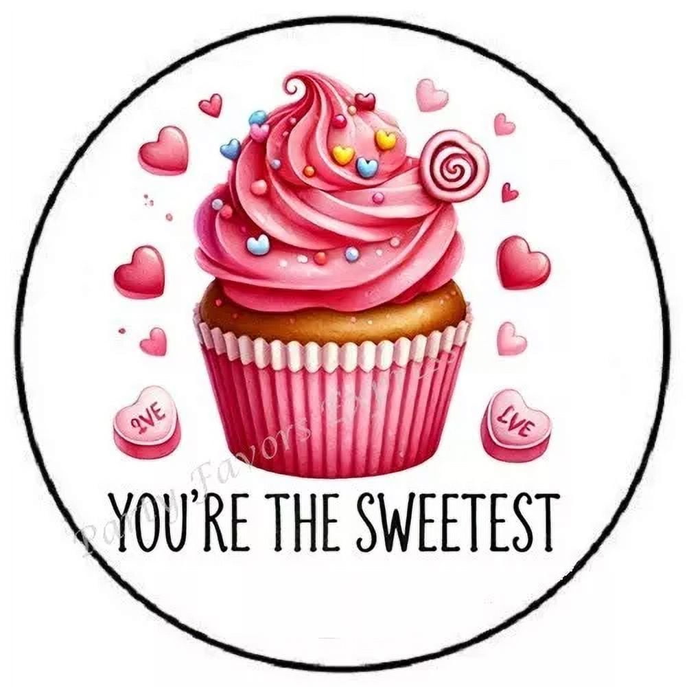 You'Re The Sweetest Valentines Day Stickers Party Favors Phone Decal ...