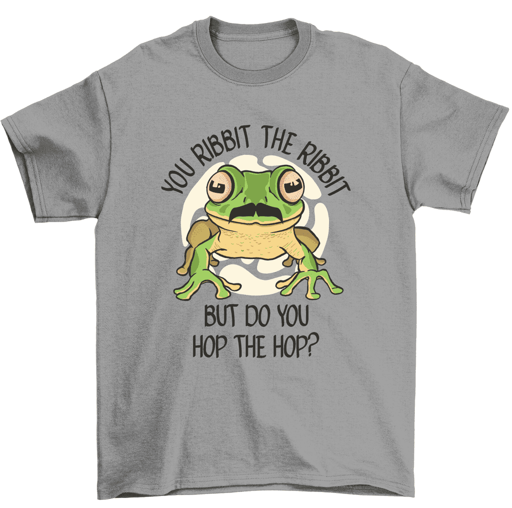 You Ribbit The Ribbit Do You Hop The Hop Funny Frog Toad T-Shirt Men ...