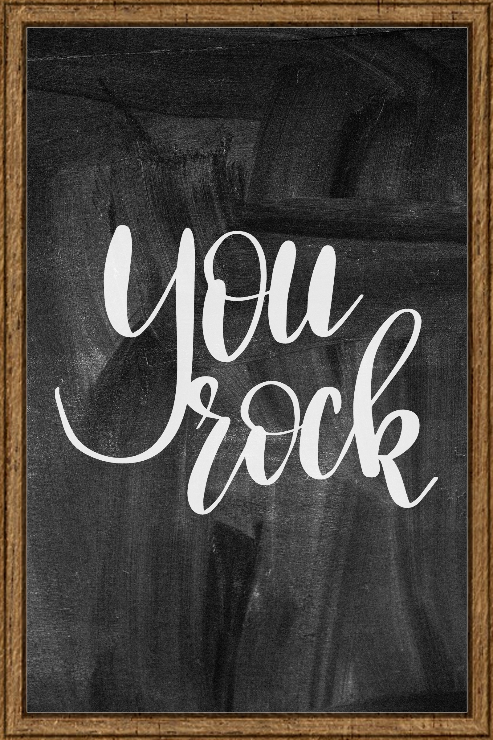 You Rock Self Love Friends Gift Ideas Positive Encouraging Tin Sign ...