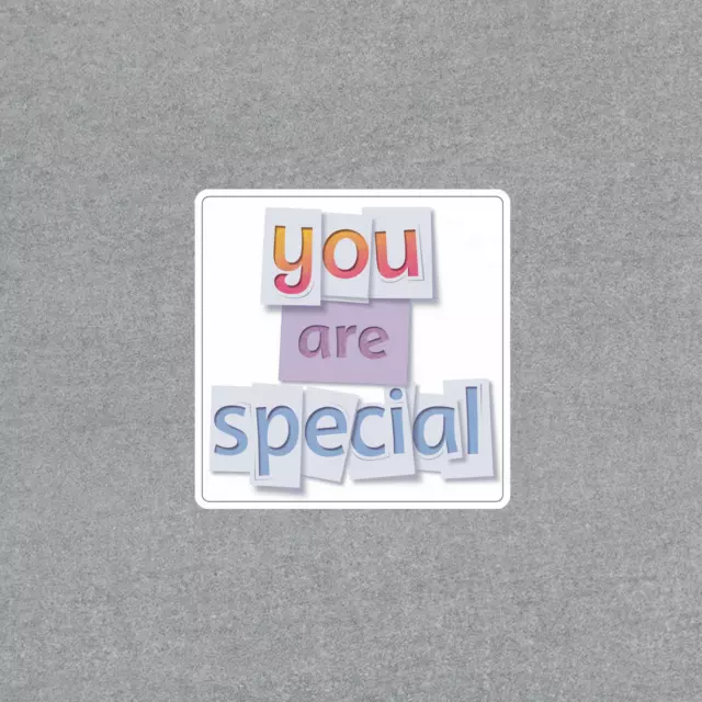You Are Special Inspirational Sticker Decal - Motivational Gift ...