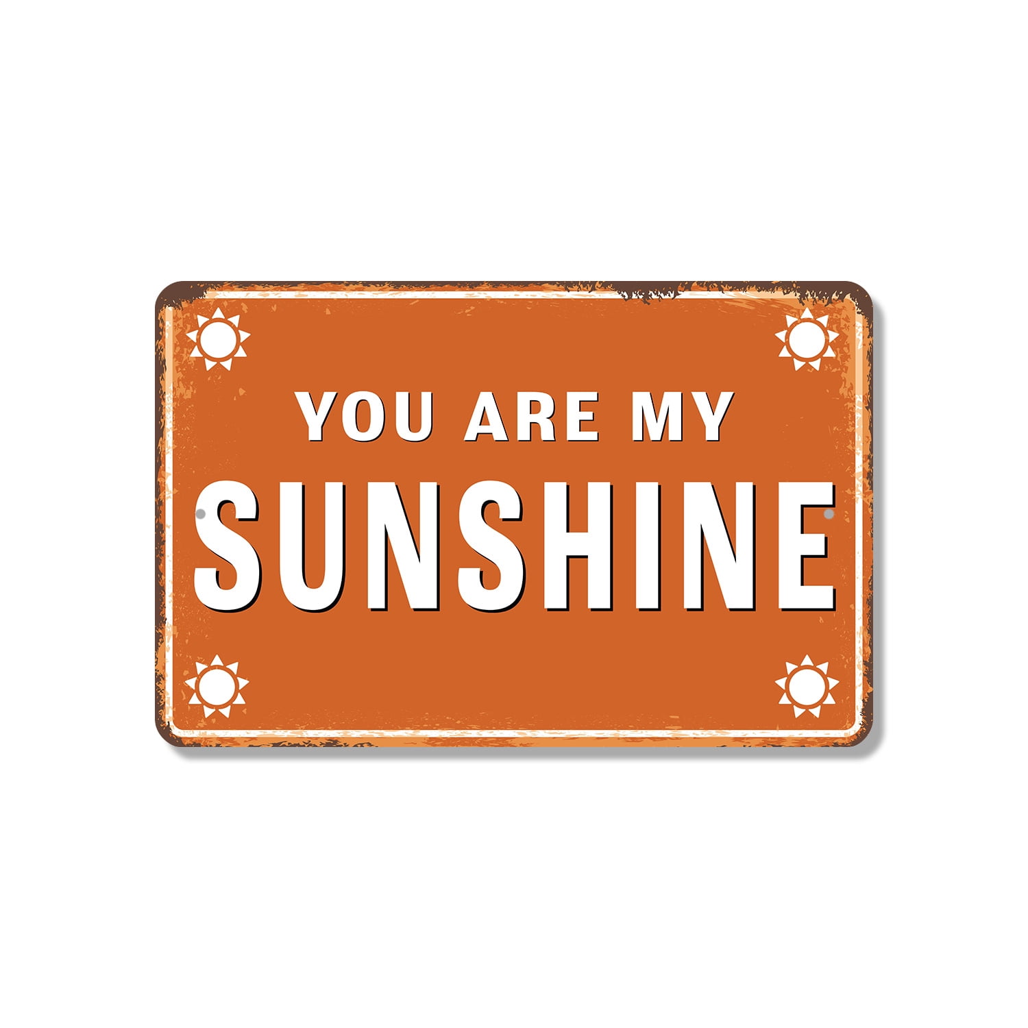 You Are My Sunshine Vintage Style 10 Inch x 14 Inch Novelty Plastic ...