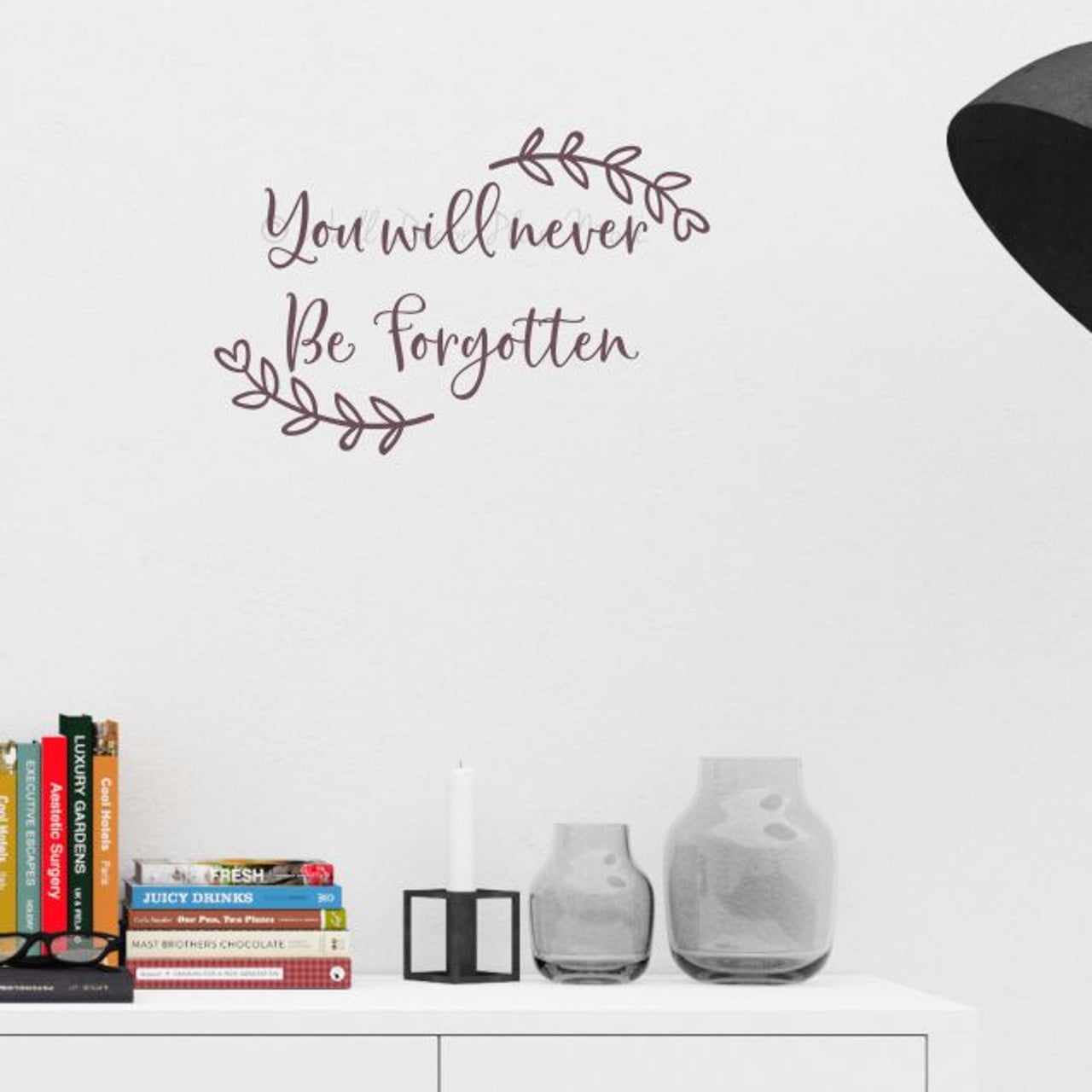 You Will Never Be Forgotten In Loving Memory Wall Decals - Wall ...
