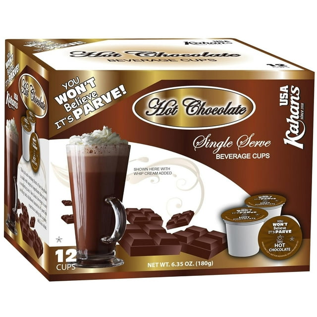 You Wont Believe its Parve Hot chocolate Dairy Free K Cups 1 Pack 12 ...