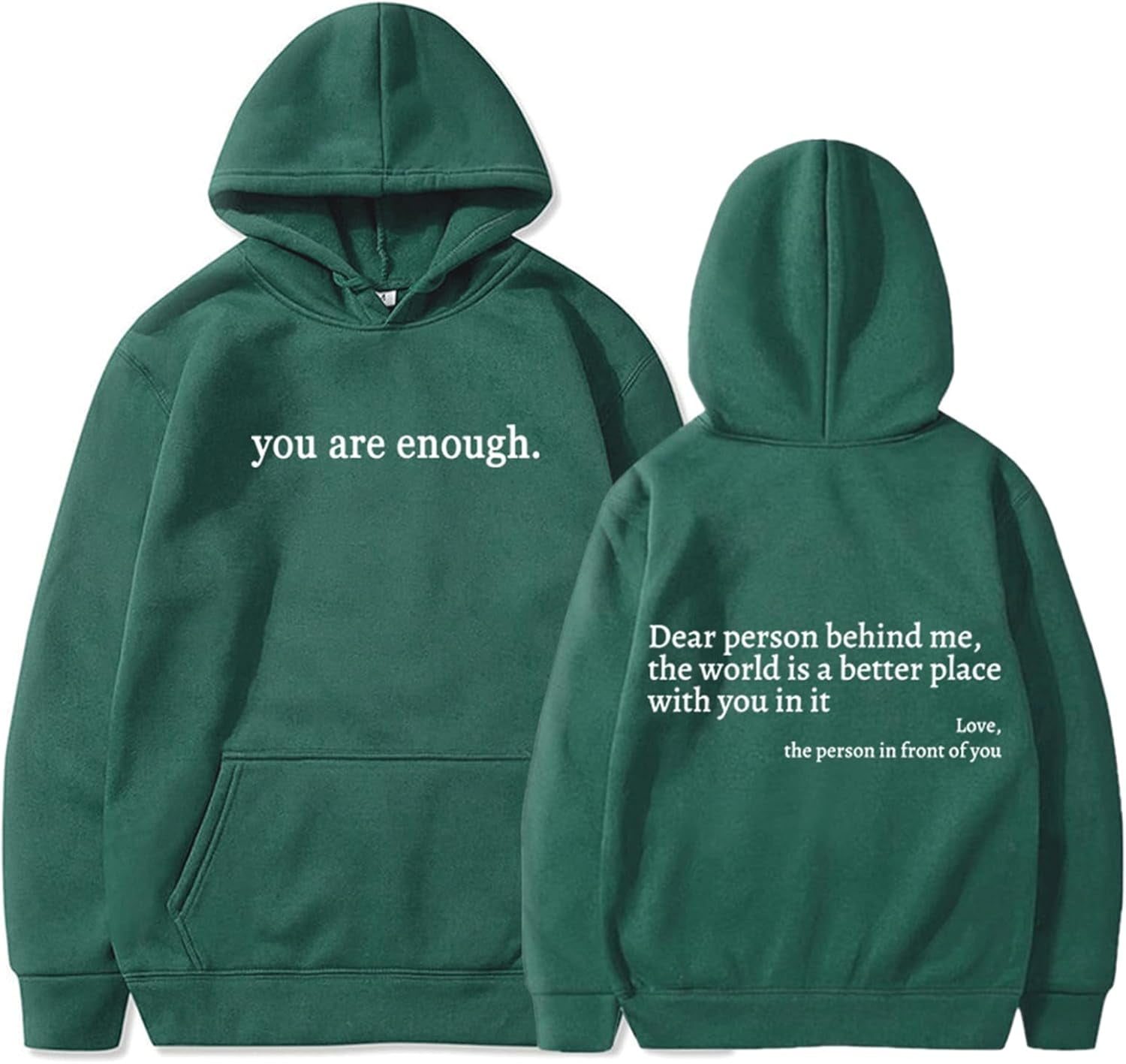You are Enough Hoodie, Dear Person Behind Me Hoodie for Women ...