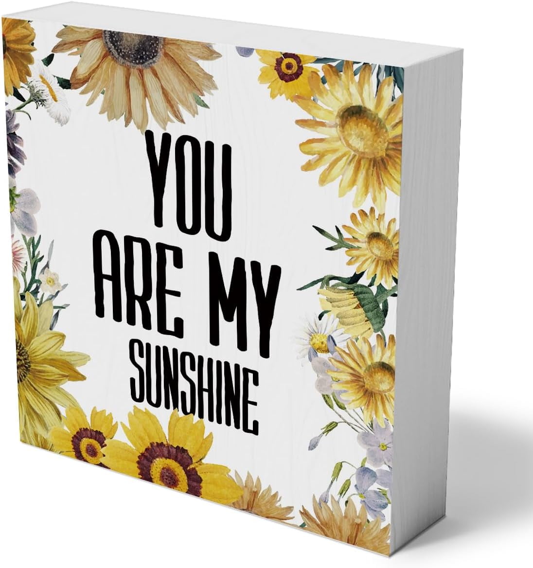You are My Sunshine Wooden Box Sign Home Office Wall Decor 5x5 Inch ...