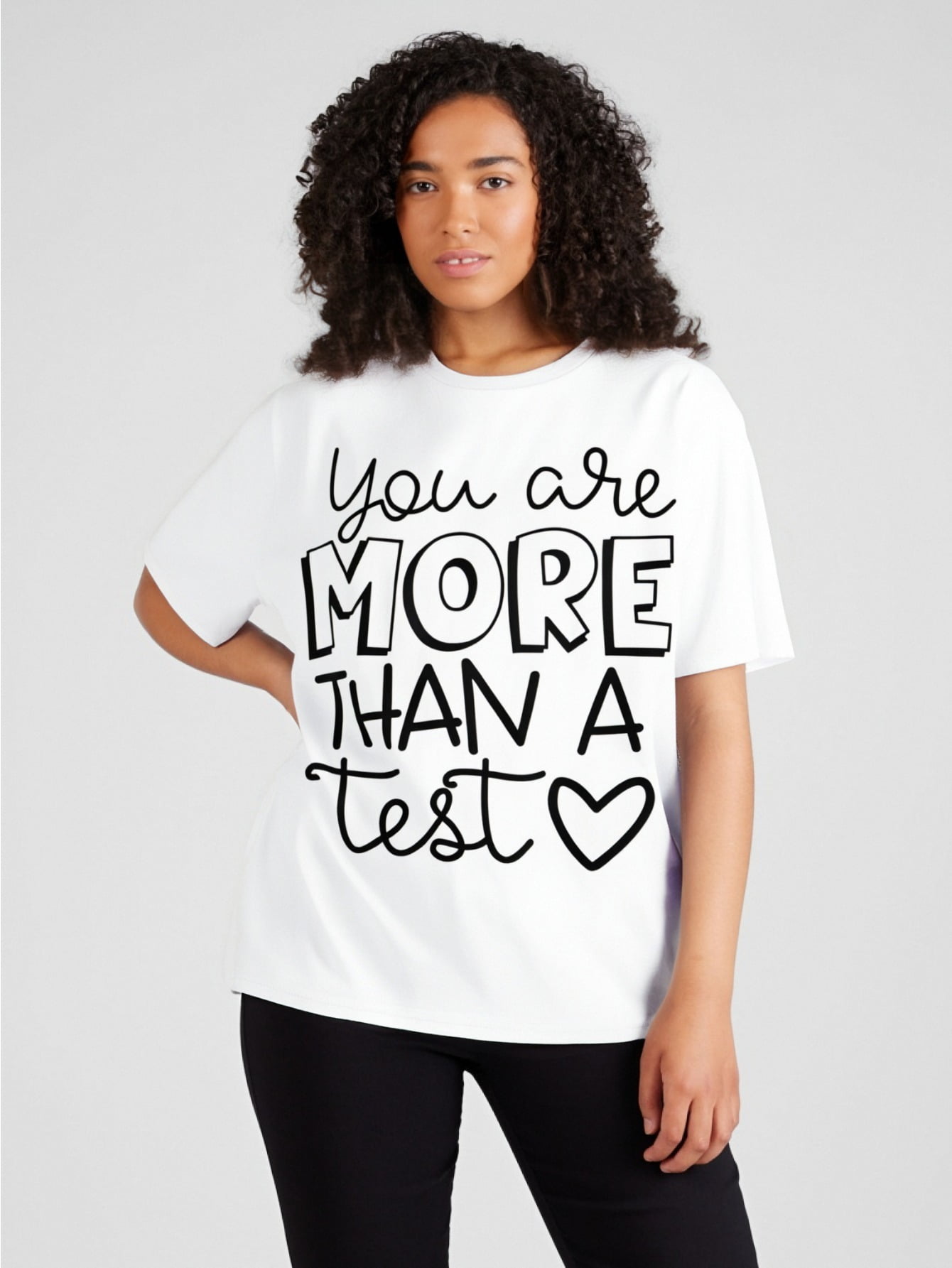 You are more than a test standardized testing teacher T-Shirt - Walmart.com