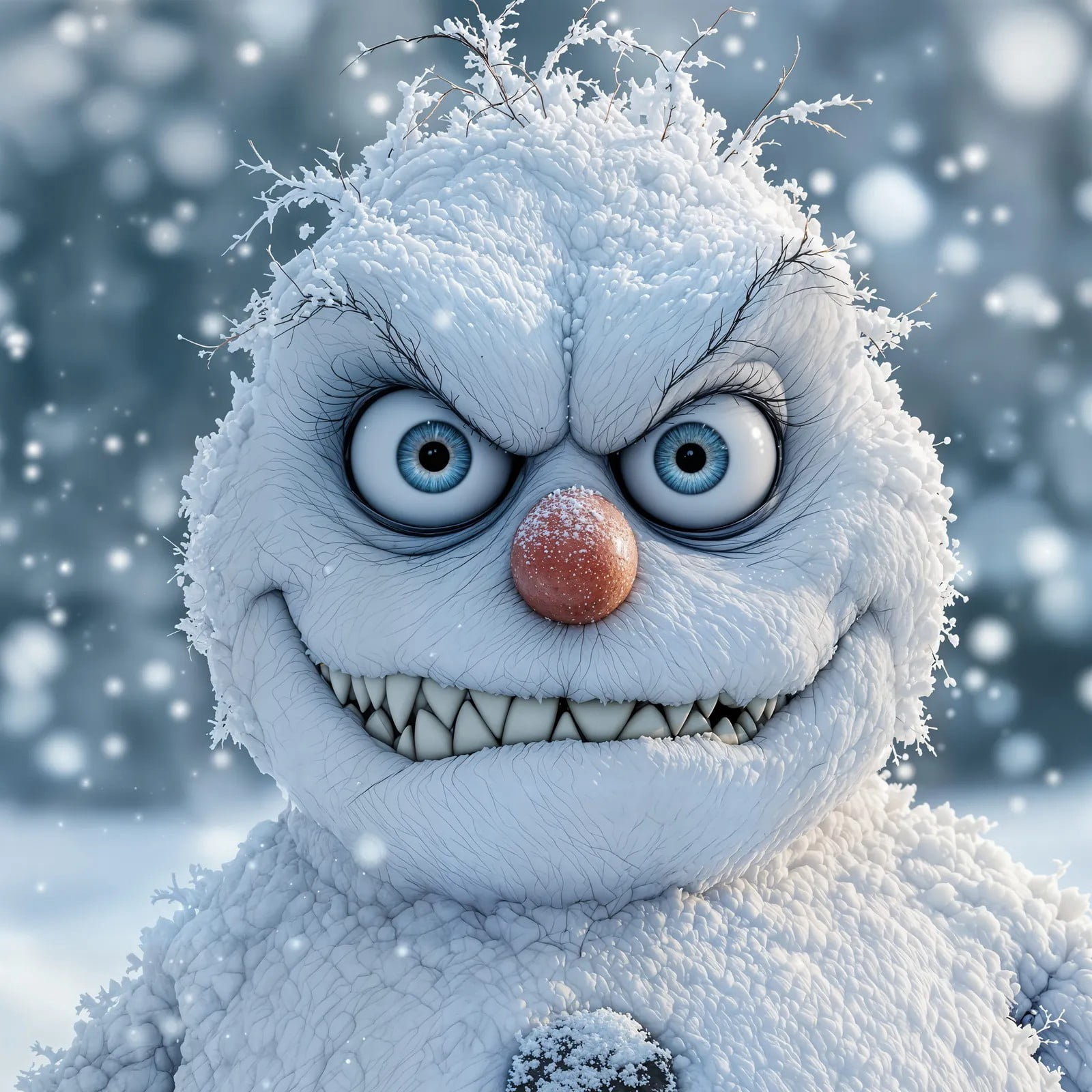 You have just entered Snowman Land 1000 pieces of adult wooden puzzle ...