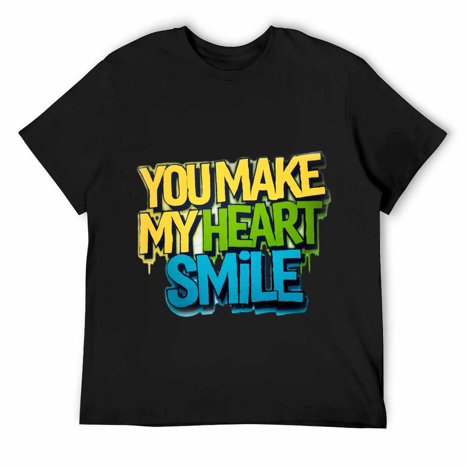 You make my heart smile.t shirt design bee Europe Holiday Family ...