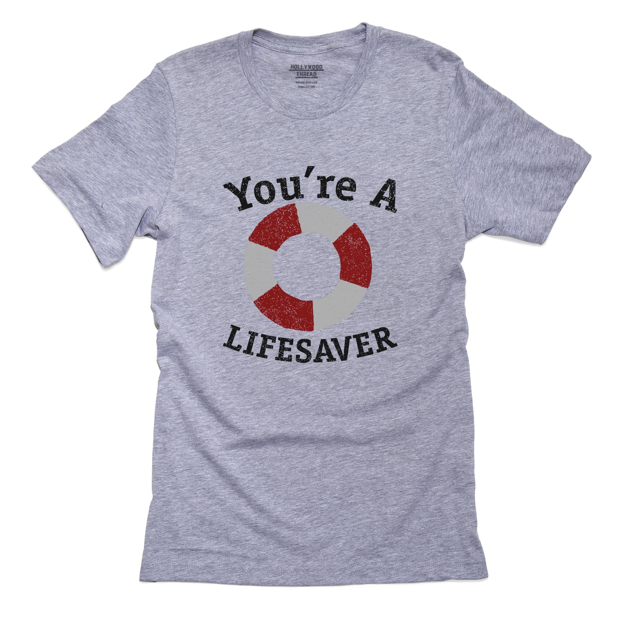 You're A Lifesaver - Swimming Men's Grey T-Shirt - Walmart.com