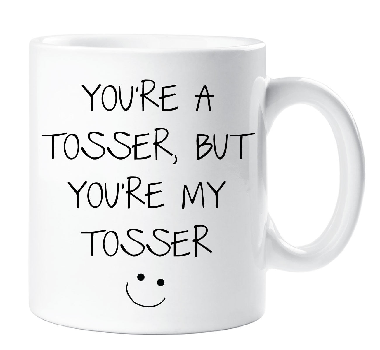 You're A Tosser But You're My Tosser Mug Gift Present Cup Ceramic ...