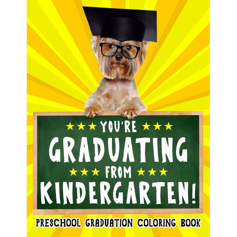 preschool graduation coloring book