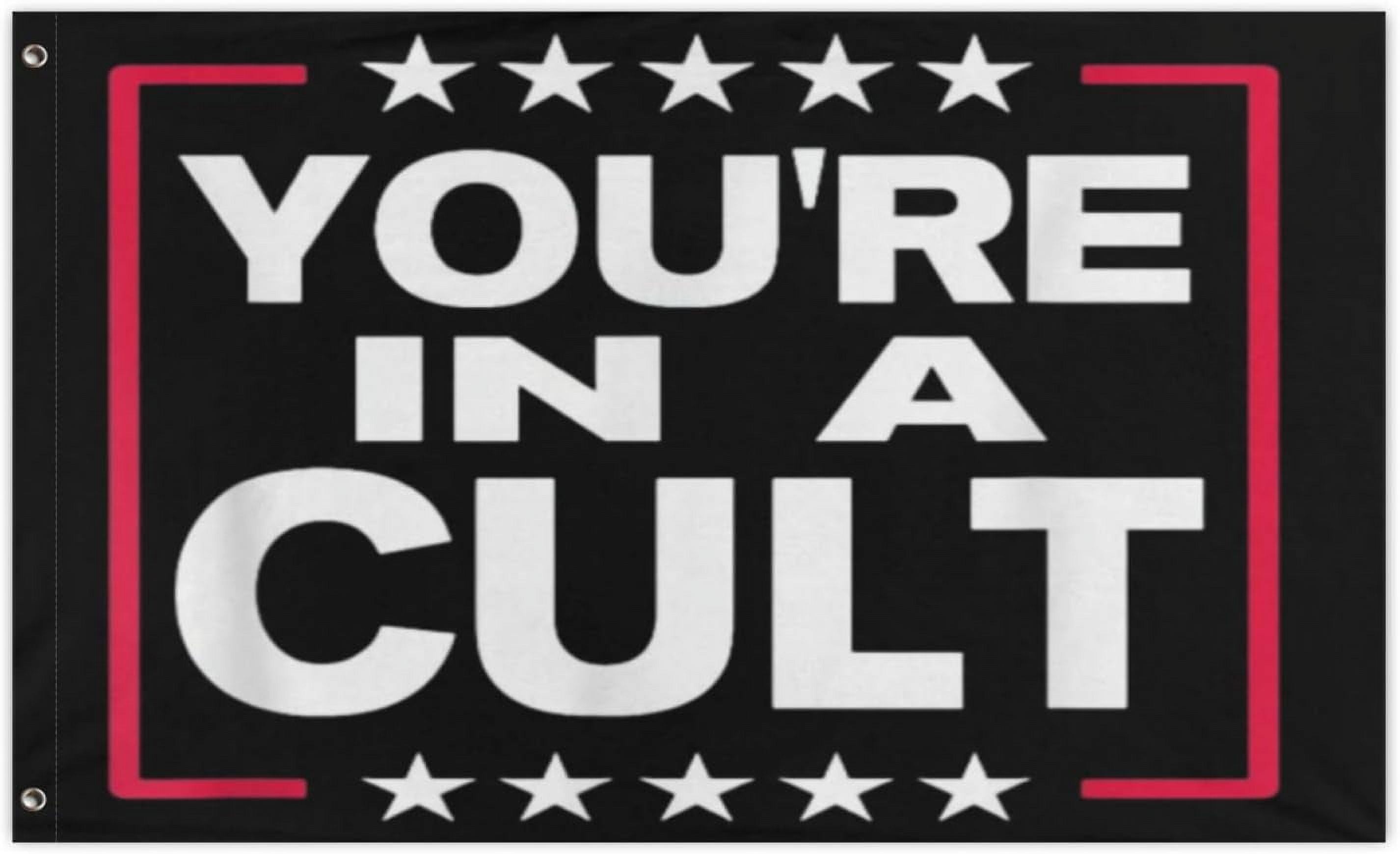 You're In A Cult Flag 3x5 Ft Double Sided Vibrant Outdoor Decoration ...