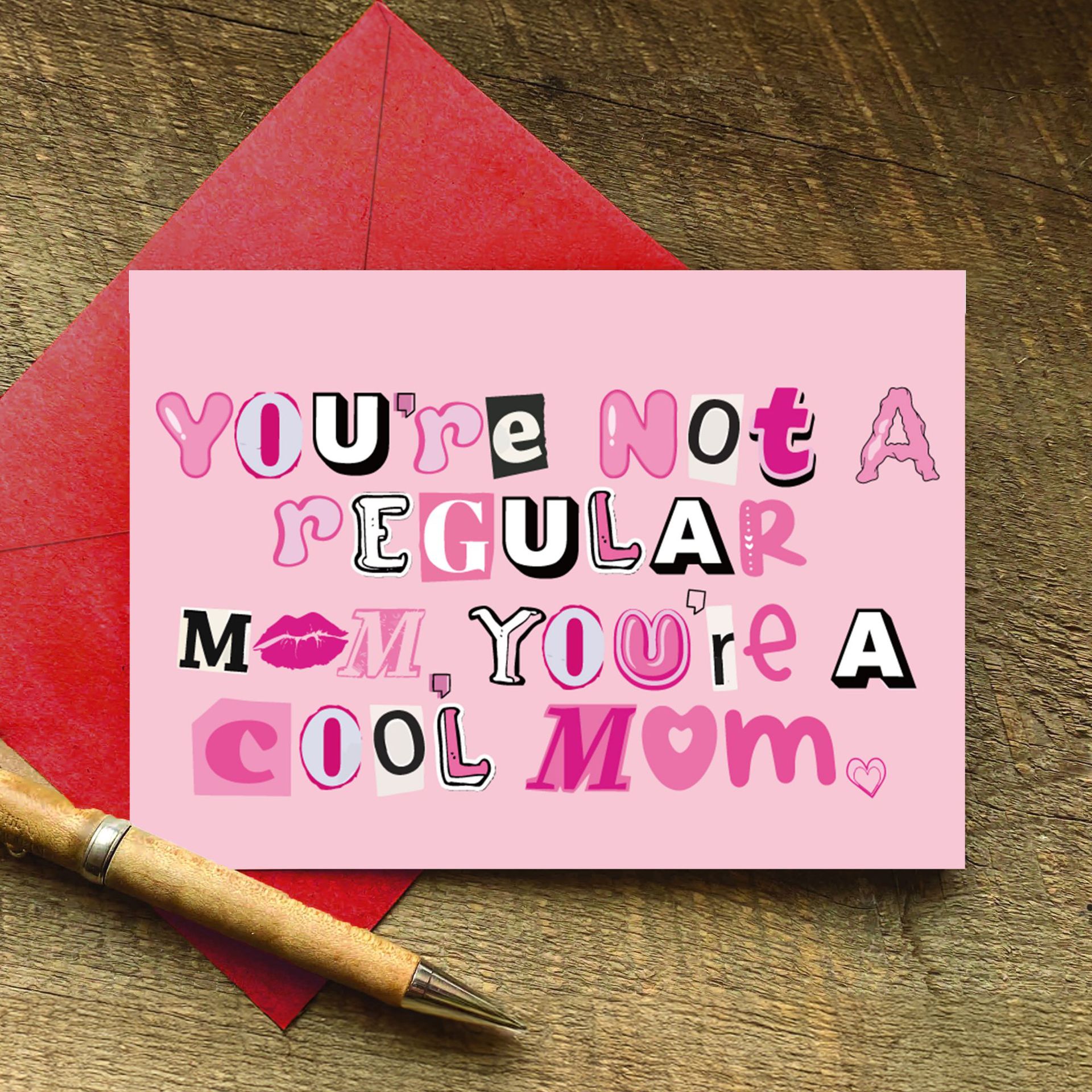You're Not a Regular Mom, You're a Cool Mom Card – Fun and Quirky ...