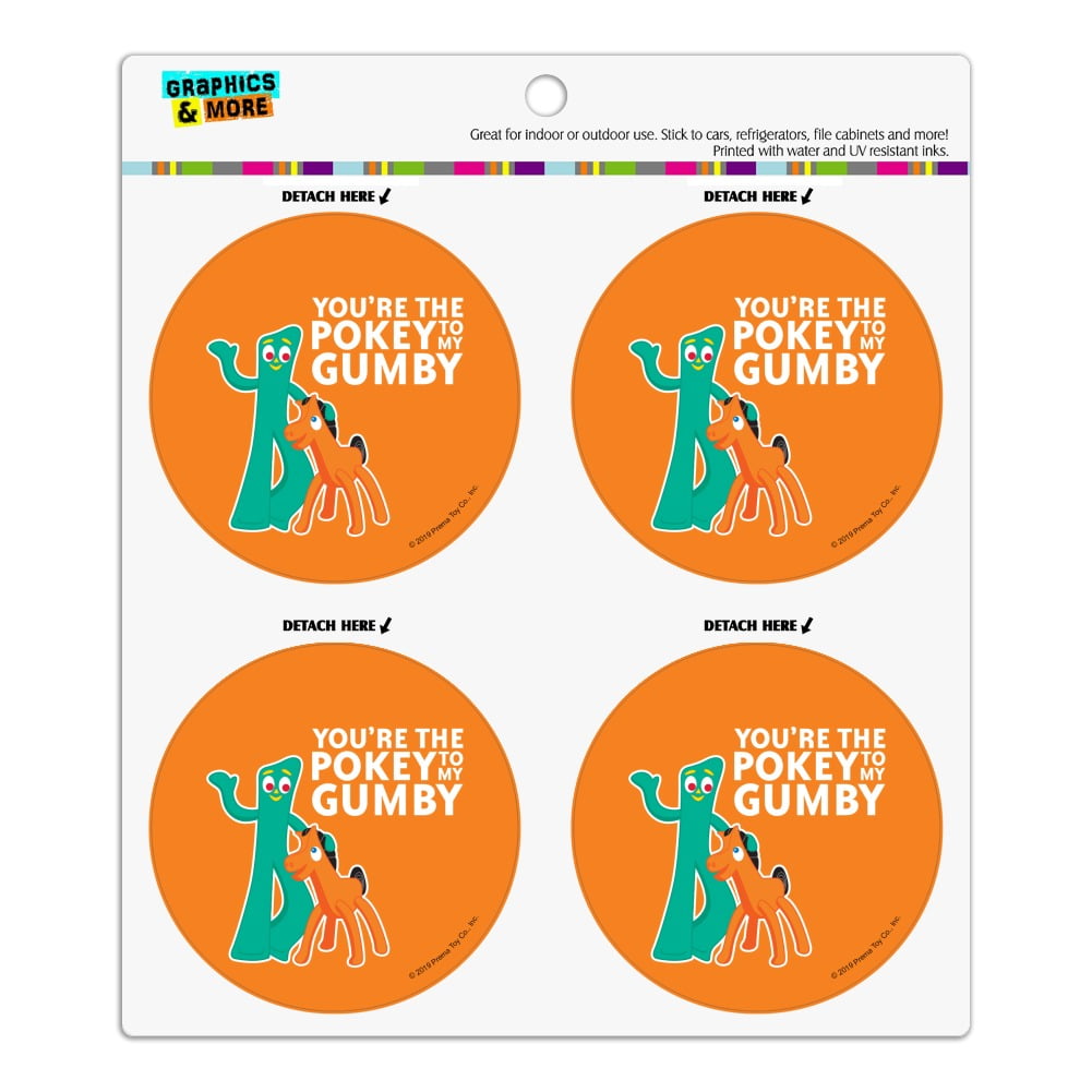 You're The Pokey To My Gumby Best Friends Refrigerator Fridge Locker ...