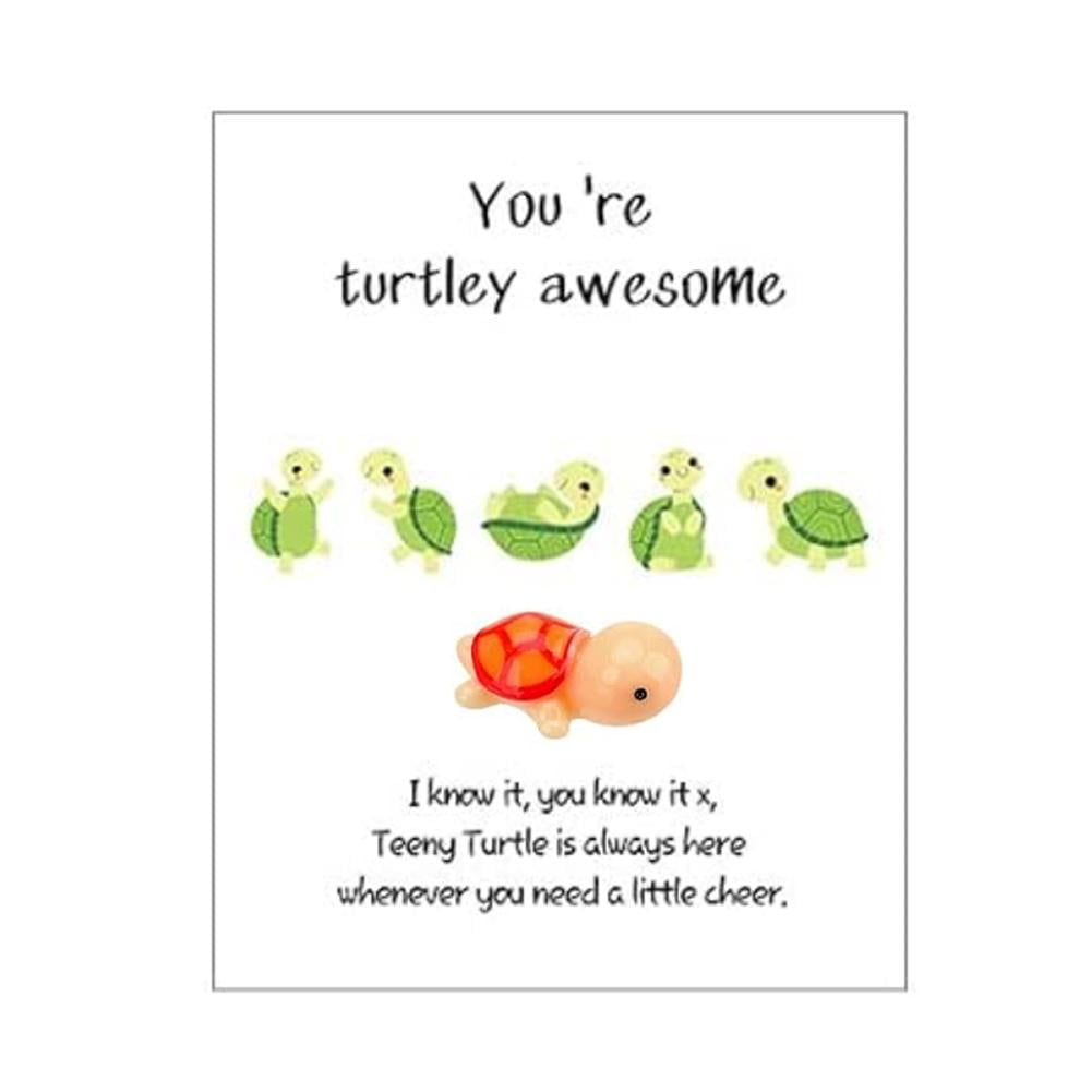 You're Turtley Awesome Animal Pun Thank You Note Cards Greeting Card ...