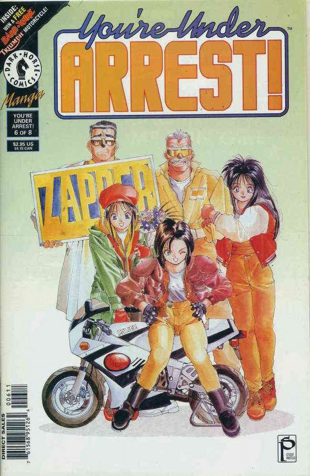 You're Under Arrest! #6 VF ; Dark Horse Comic Book - Walmart.com