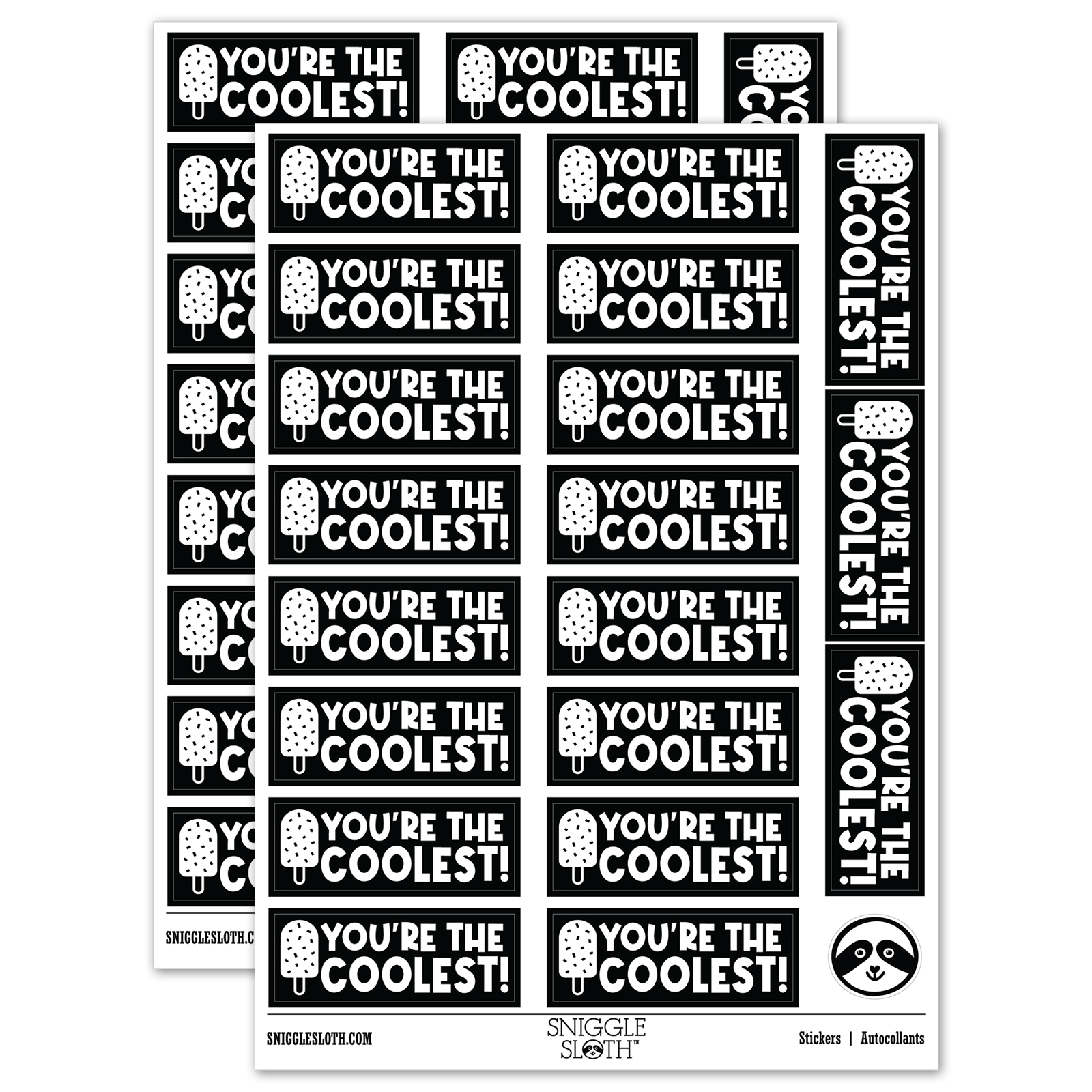 You're the Coolest Ice Cream Bar Popsicle Teacher Student School ...