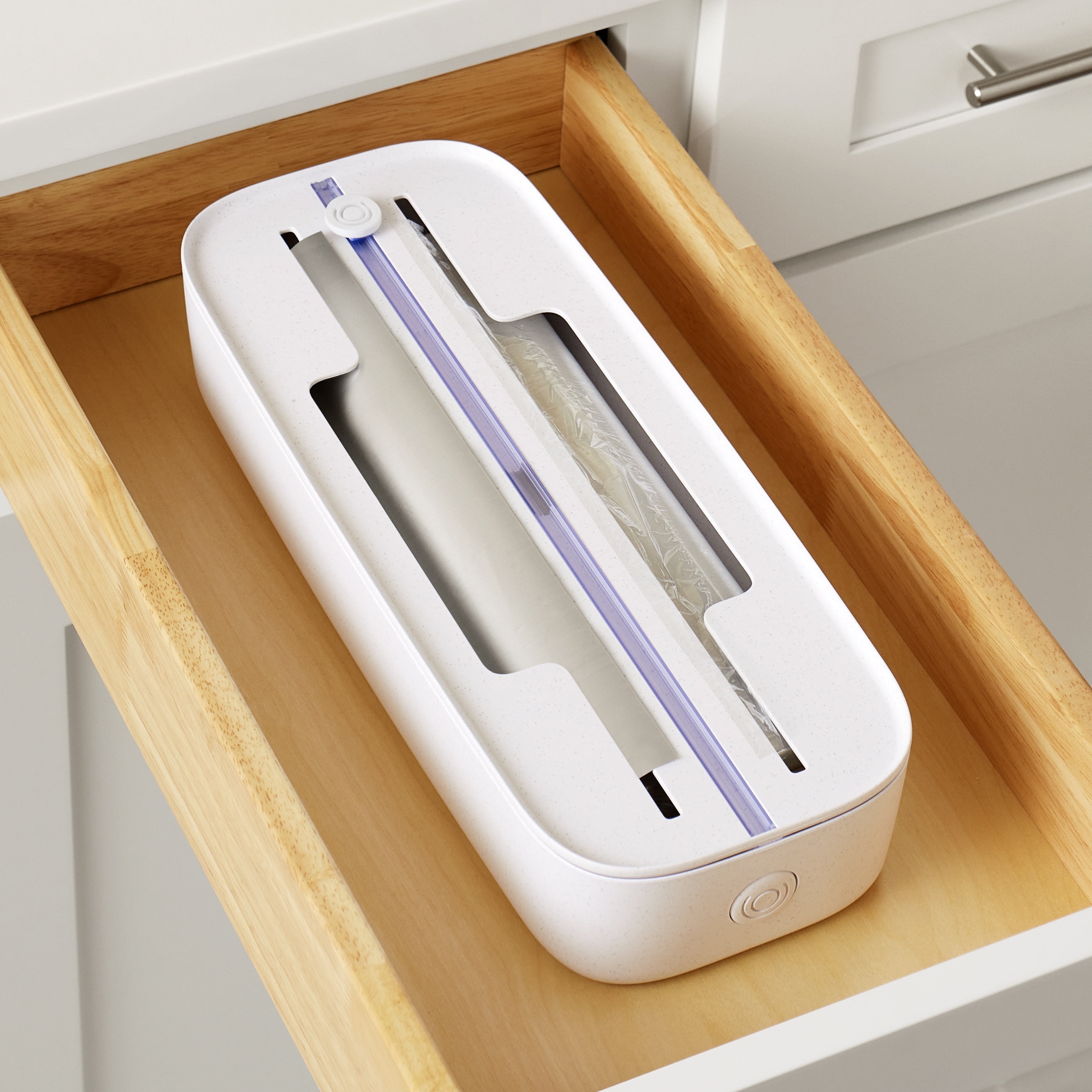 YouCopia StoraRoll™ Drawer Food Wrap Dispenser, Foil, Plastic and Wax ...