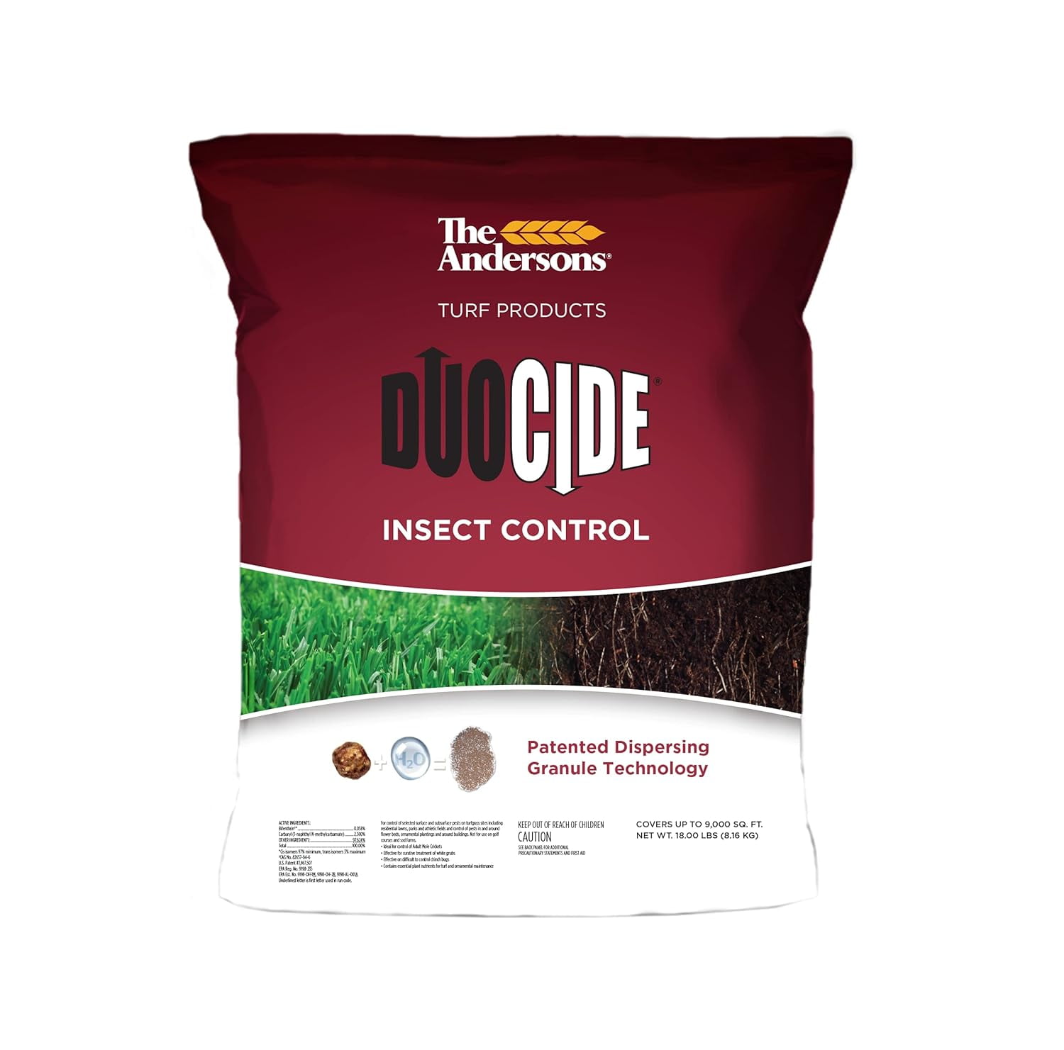 YouLLin DuoCide Professional-Grade Lawn Insect Control - Covers up to ...