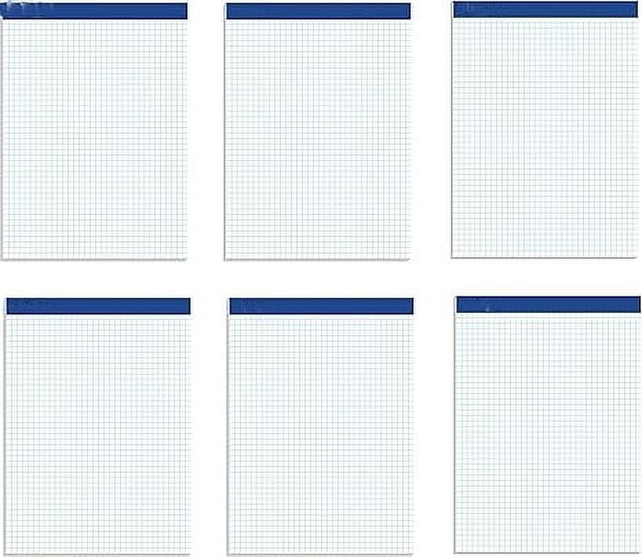 YouLLin Evidence Quad Dual-Pad, Quadrille Rule, Letter Size (8.5 x 11. ...