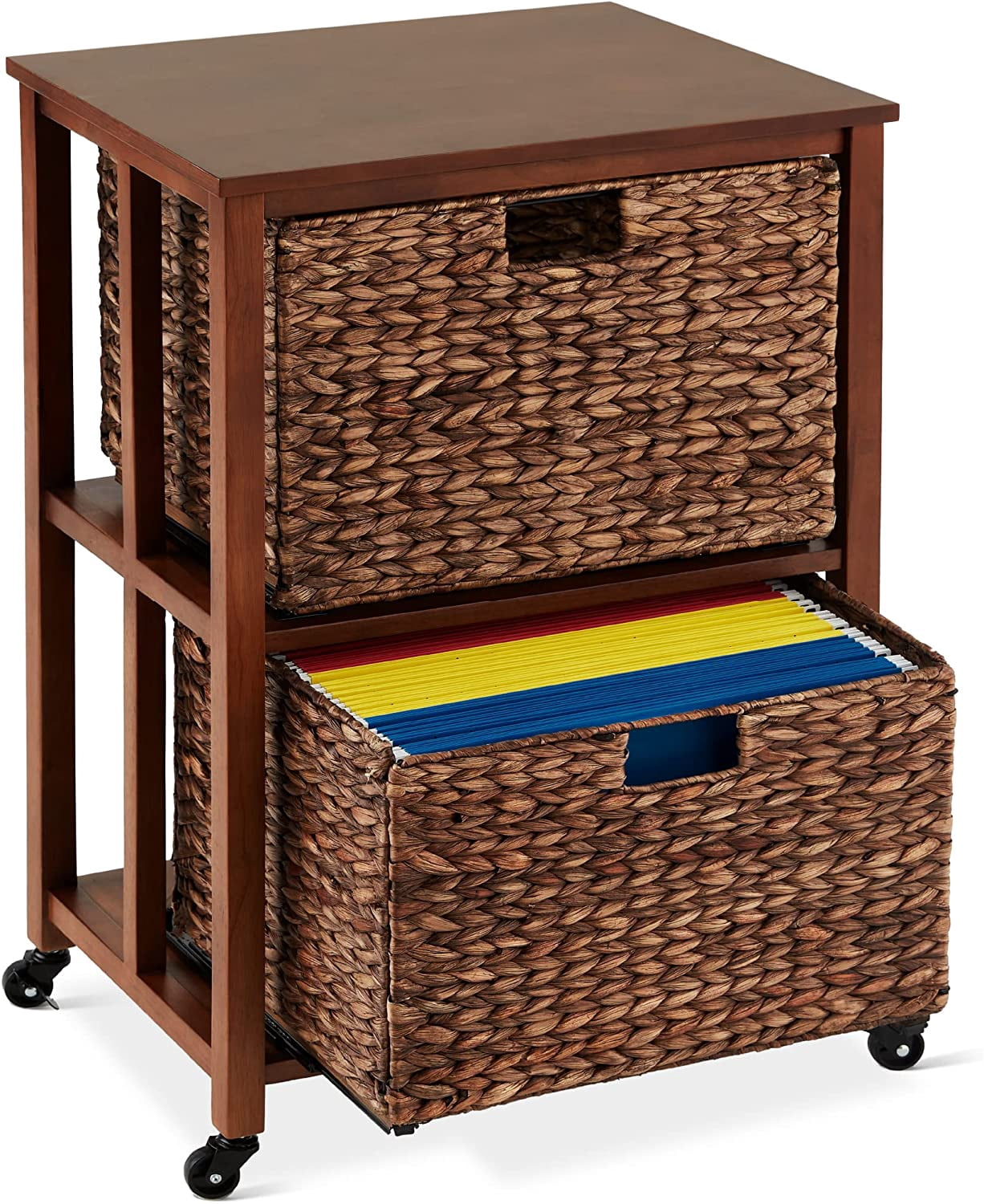 YouLLin Vertical Rolling File Cabinet, Multipurpose Portable Water ...