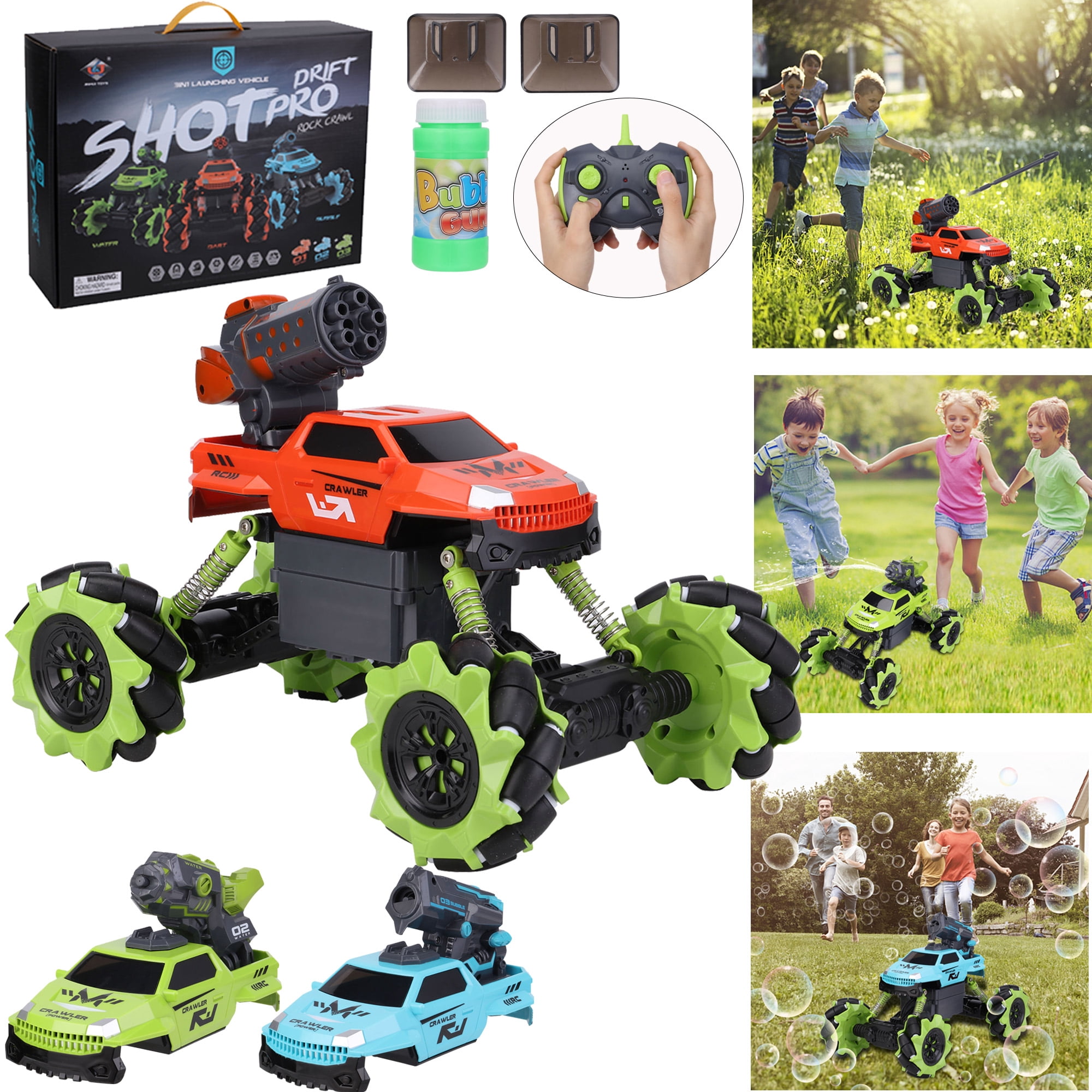 YouLoveIt 1:14 Remote Control Car Off-Road Truck High Speed Monster ...