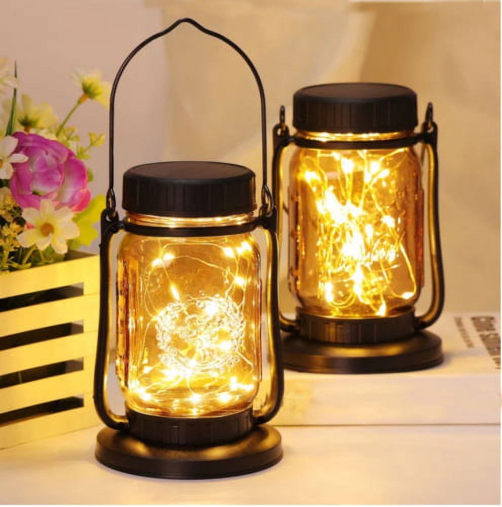 YouLoveIt 2 Pack Outdoor Solar Lantern Hanging Light Solar Lanterns ... YouLoveIt 2 Pack Outdoor Solar Lantern Hanging Light Solar Lanterns ...