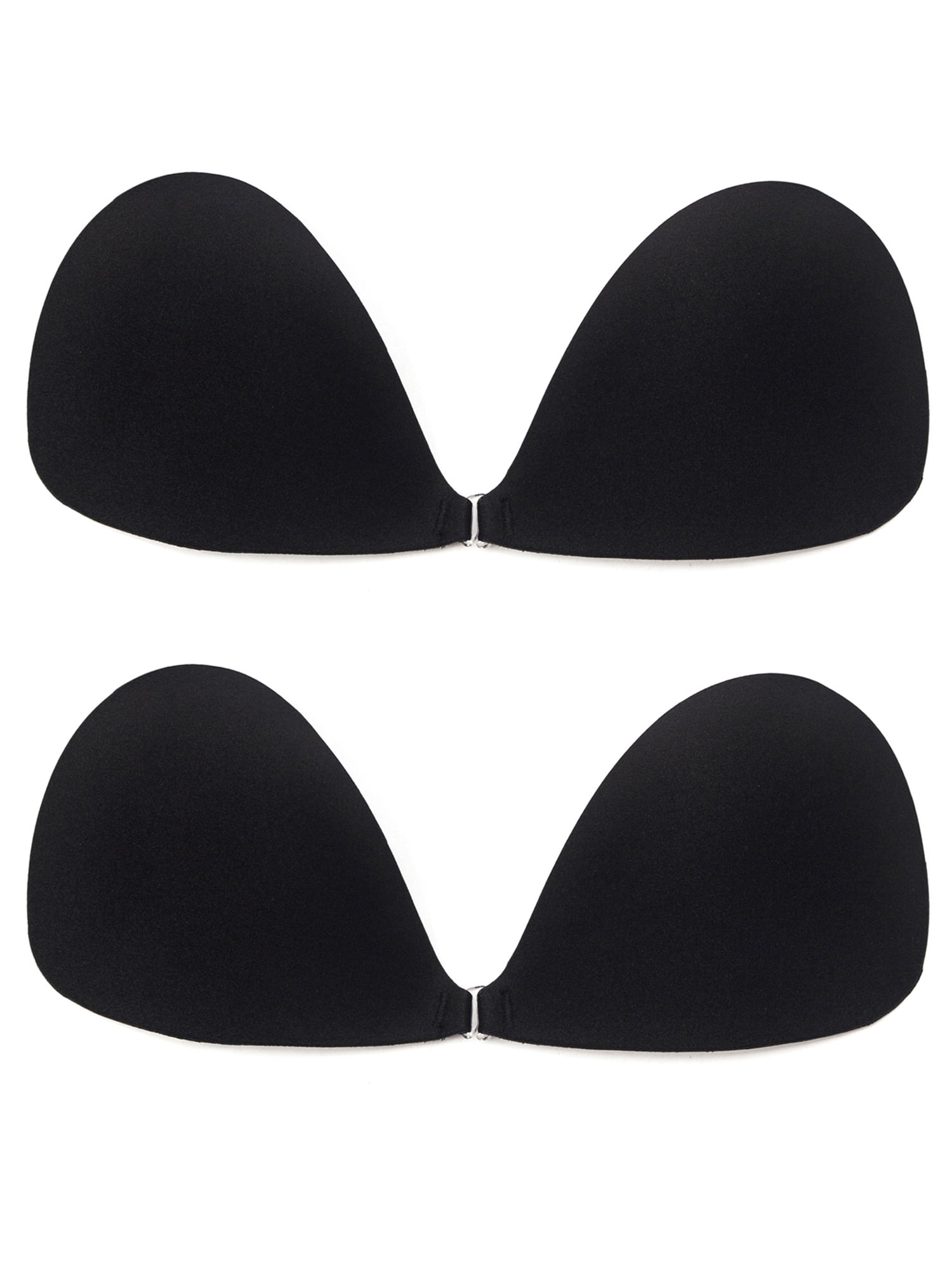 YouLoveIt 2 Pack Women's Push Up Invisible Bra Backless Push Up Bra ...