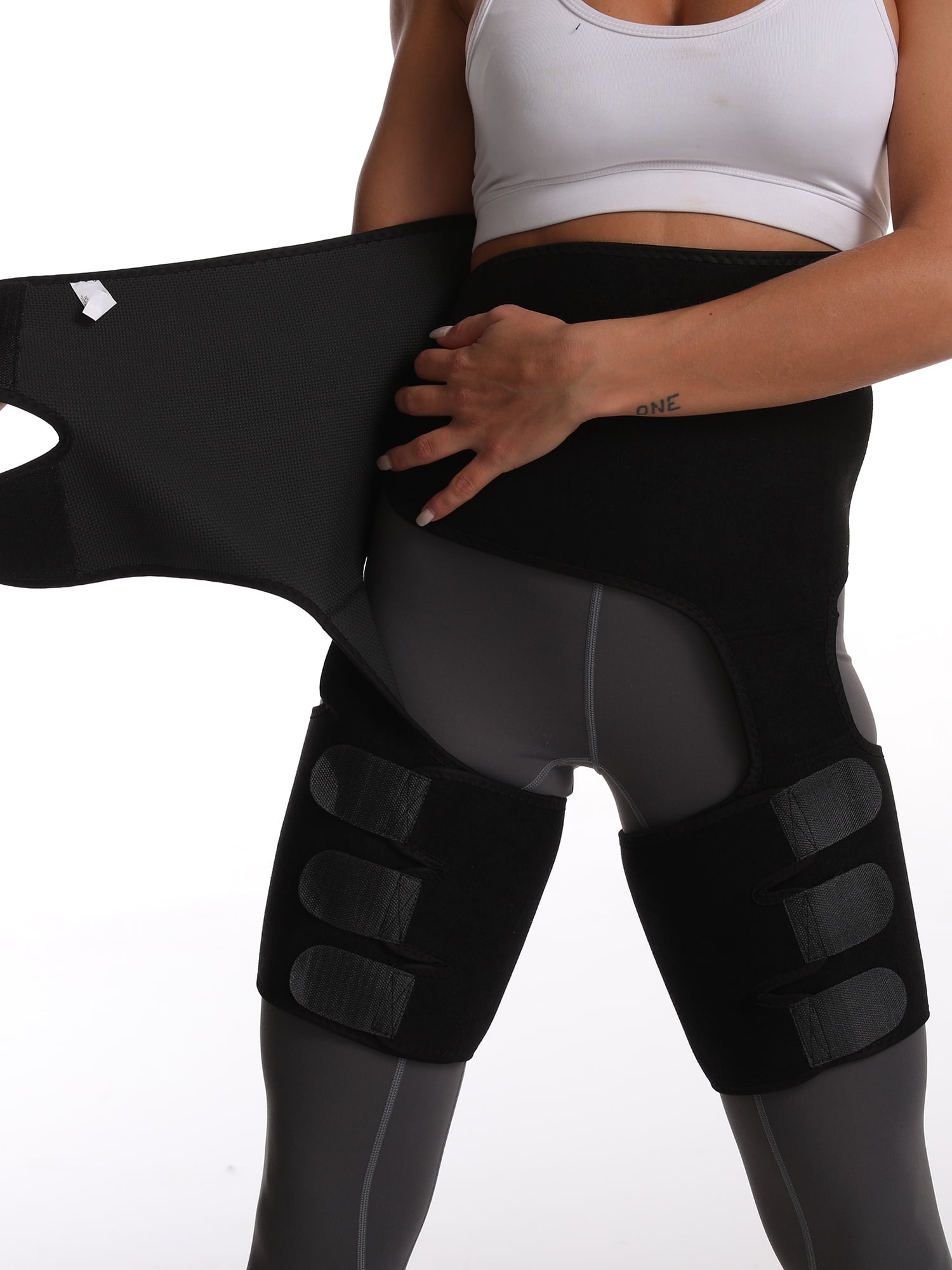 YouLoveIt 3 in 1 Women Slim Thigh Waist Trainer Hip Enhancer Thigh ...