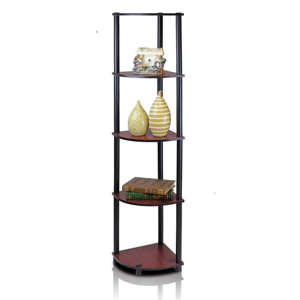 YouLoveIt 5-Tier Corner Shelf Stand Corner Shelving Display Unit ...