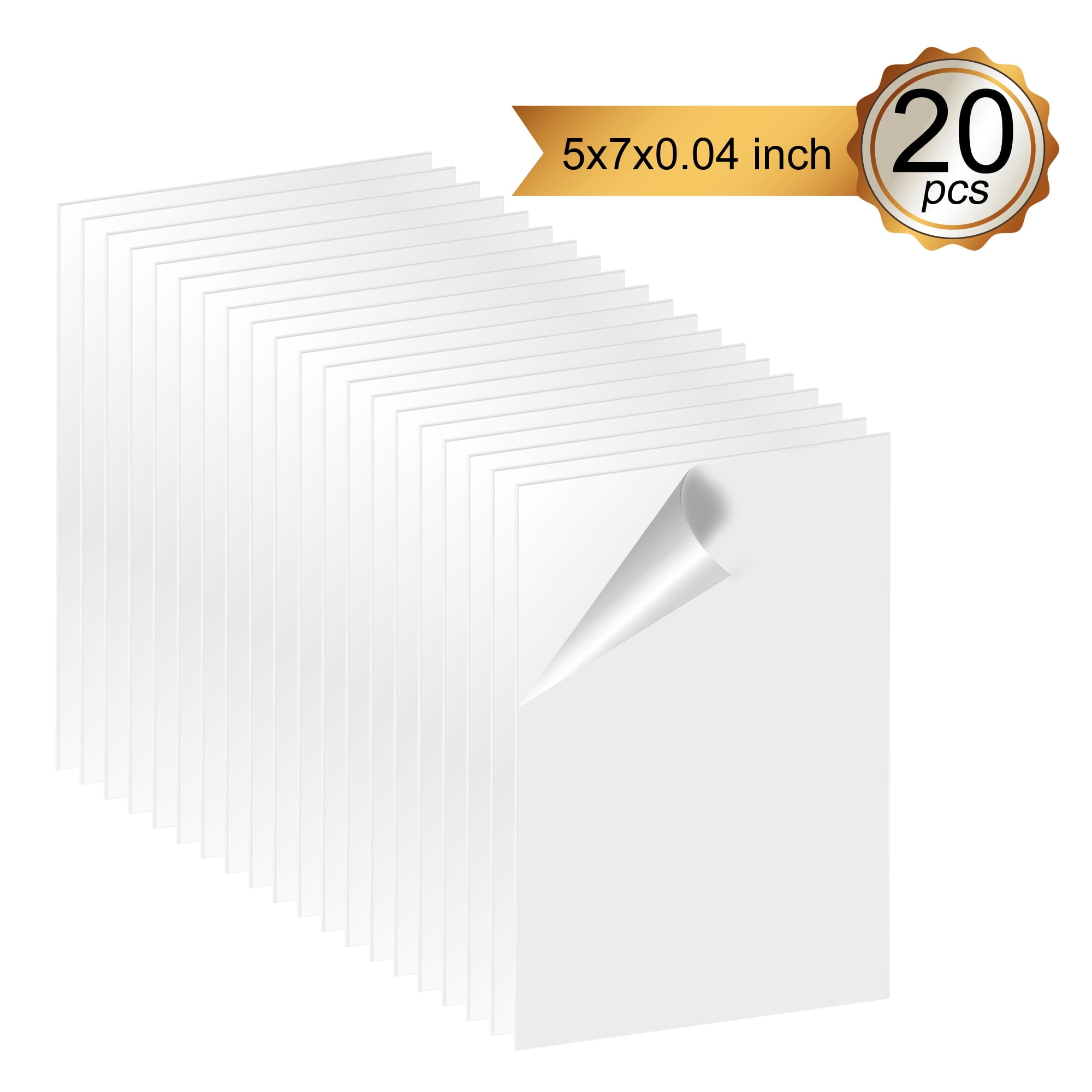 YouLoveIt Acrylic Sheet Clear Cast Plexiglass Square Panel Transparent ...