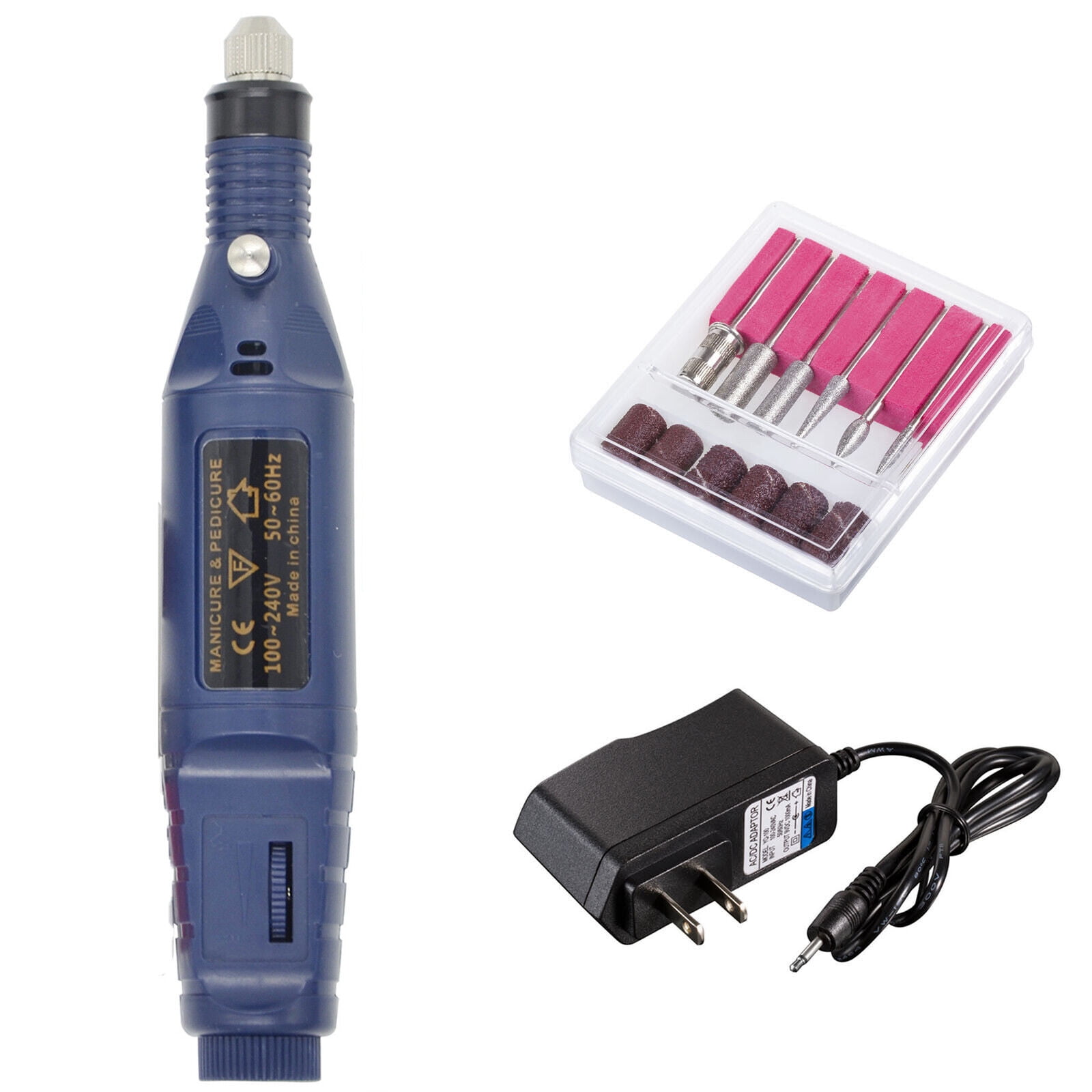 YouLoveIt Electric Nail Drill File Portable Electric Nail Drill ...