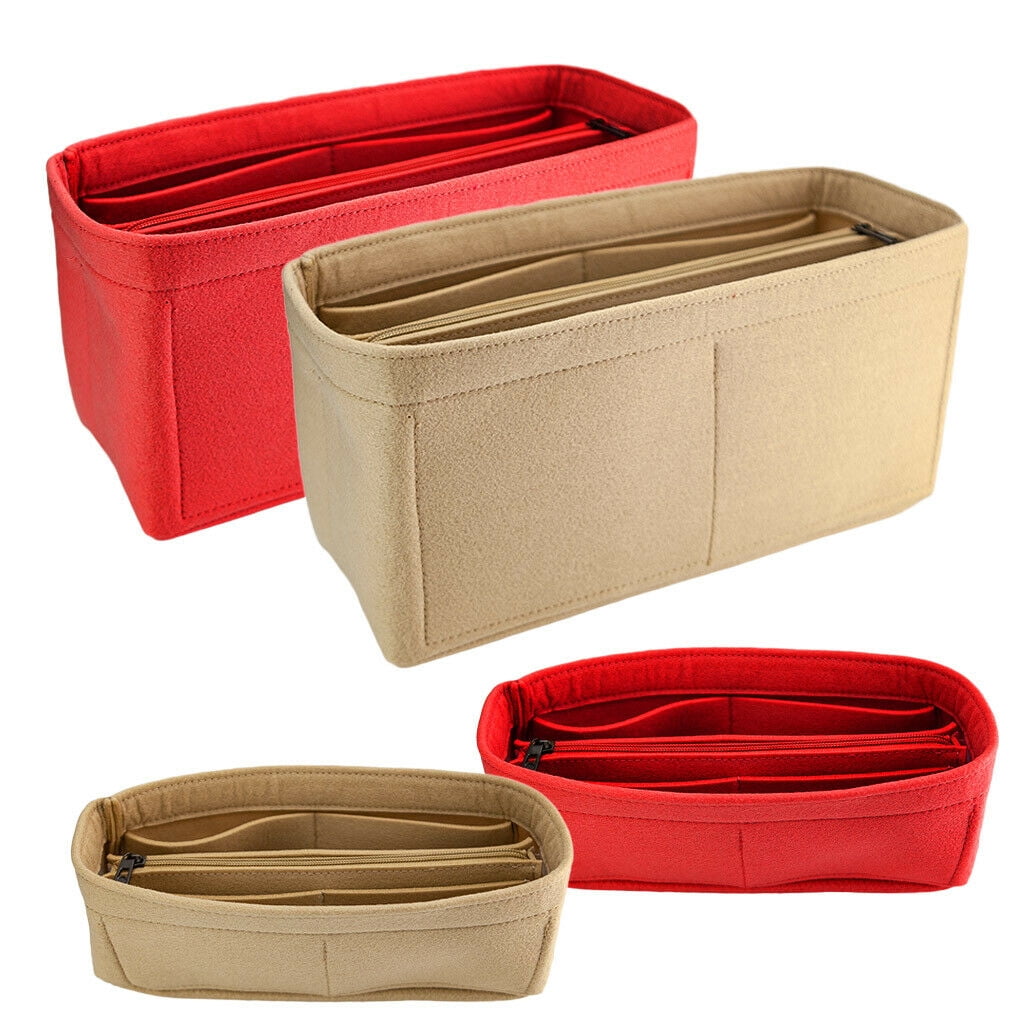 YouLoveIt Felt Purse Insert Handbag Tote Bag Multi-pocket Storage ...