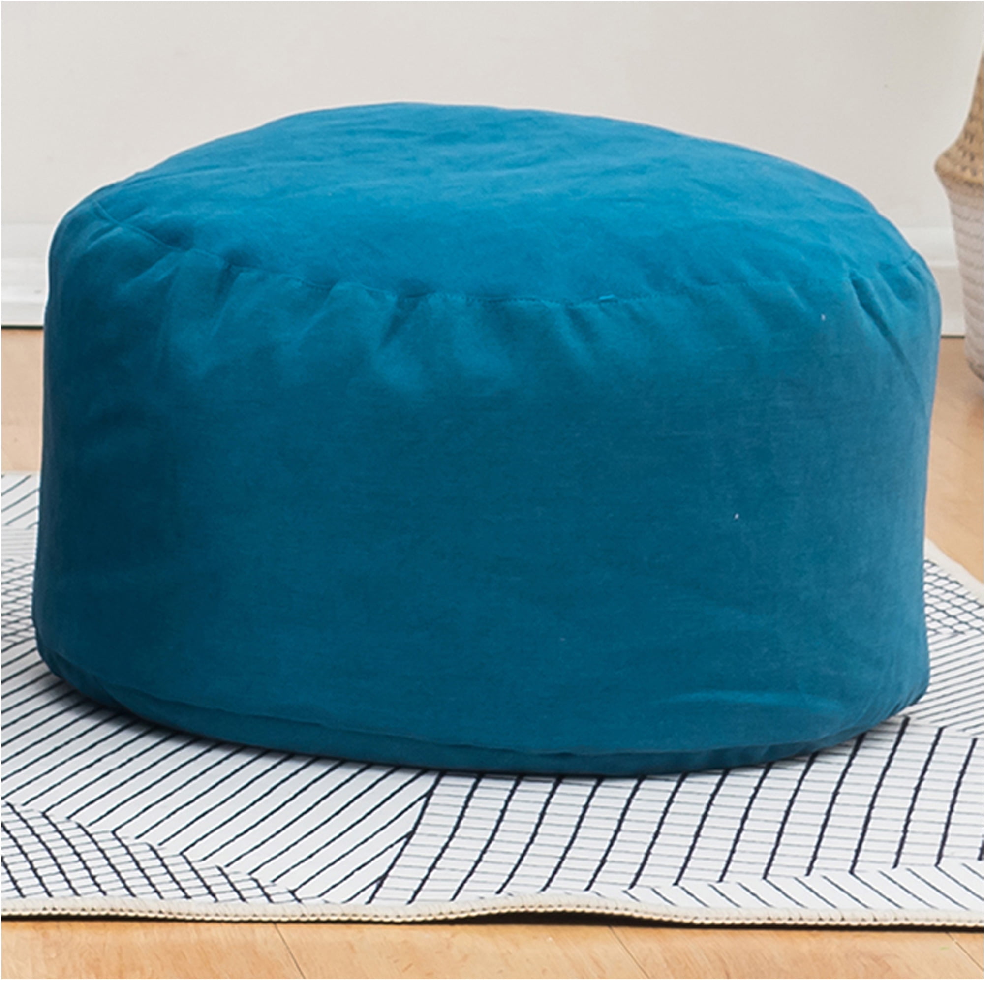 YouLoveIt Footrest Cover Garden Beanbag Foot Rest Cover Home Soft Bean ...