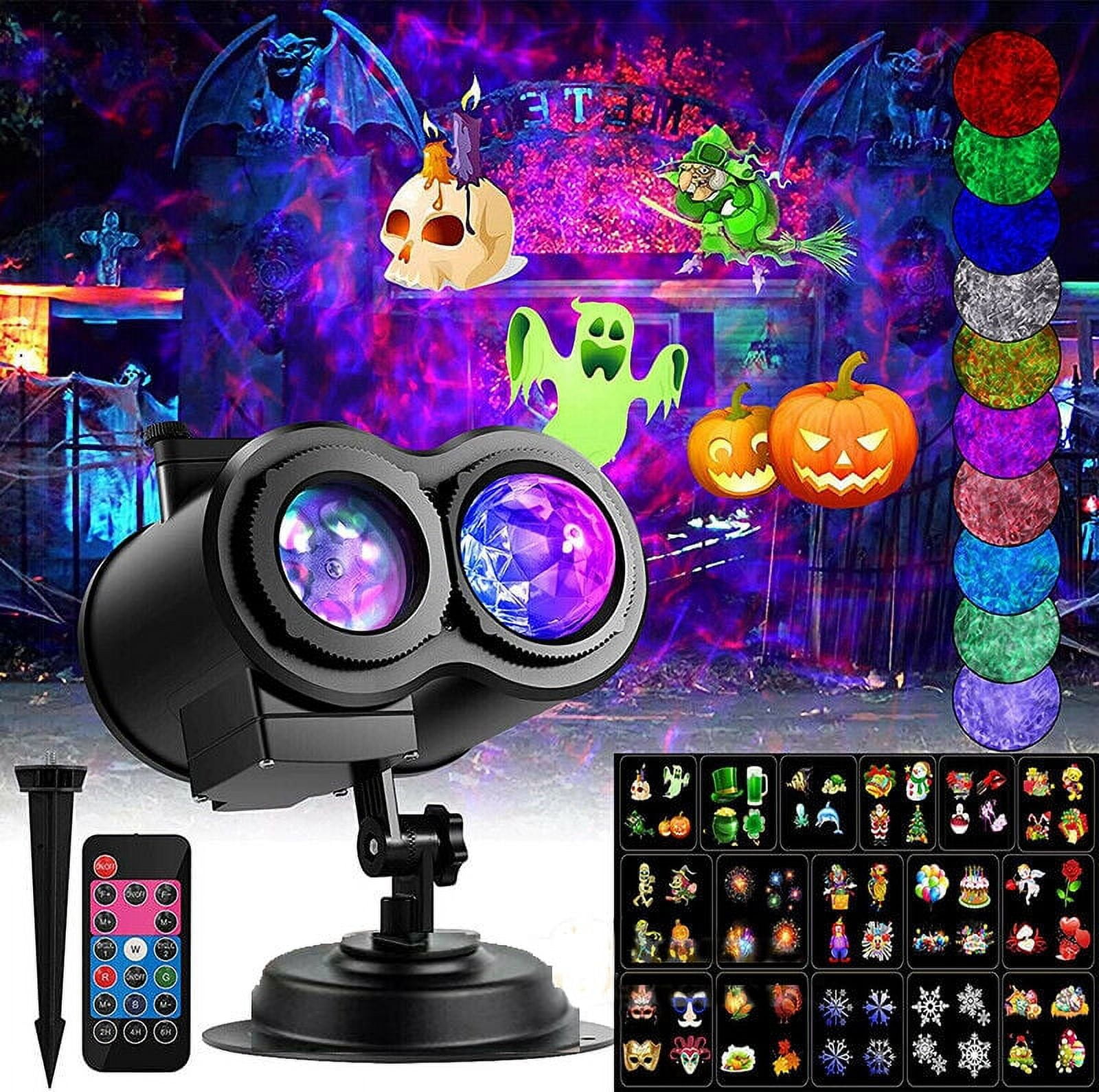 YouLoveIt Halloween Projector Lights Remote Control Halloween ...