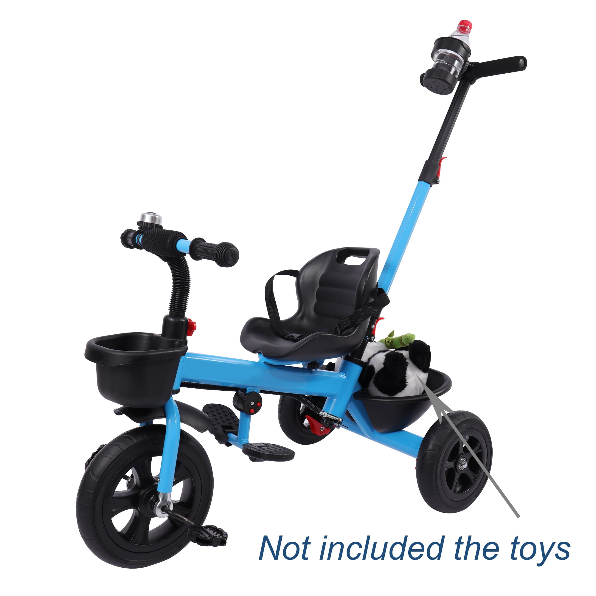 YouLoveIt Kids Tricycles with Push Handle Balance Bike, Christmas ...