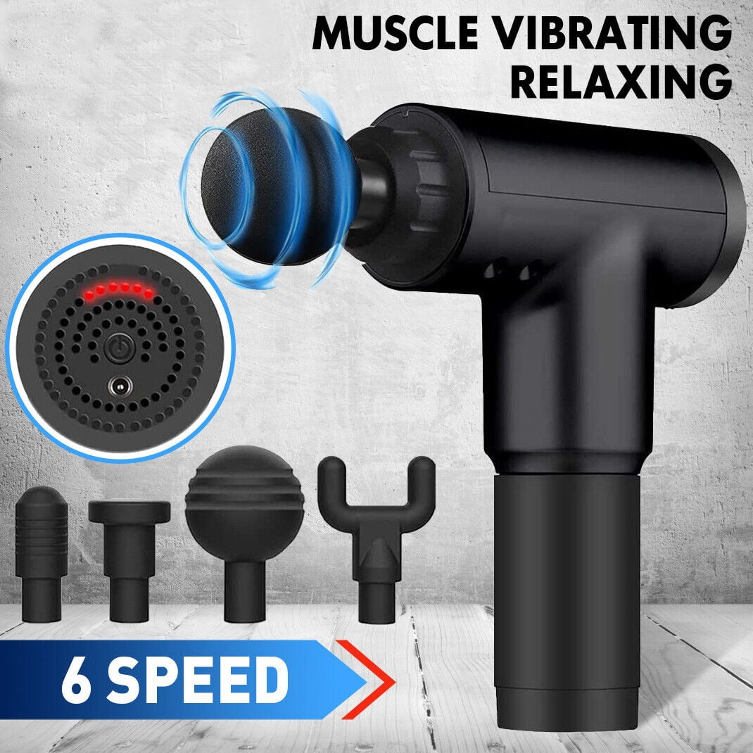 YouLoveIt Massage Gun Deep Tissue,Percussion Back Massager Gun for Pain ...