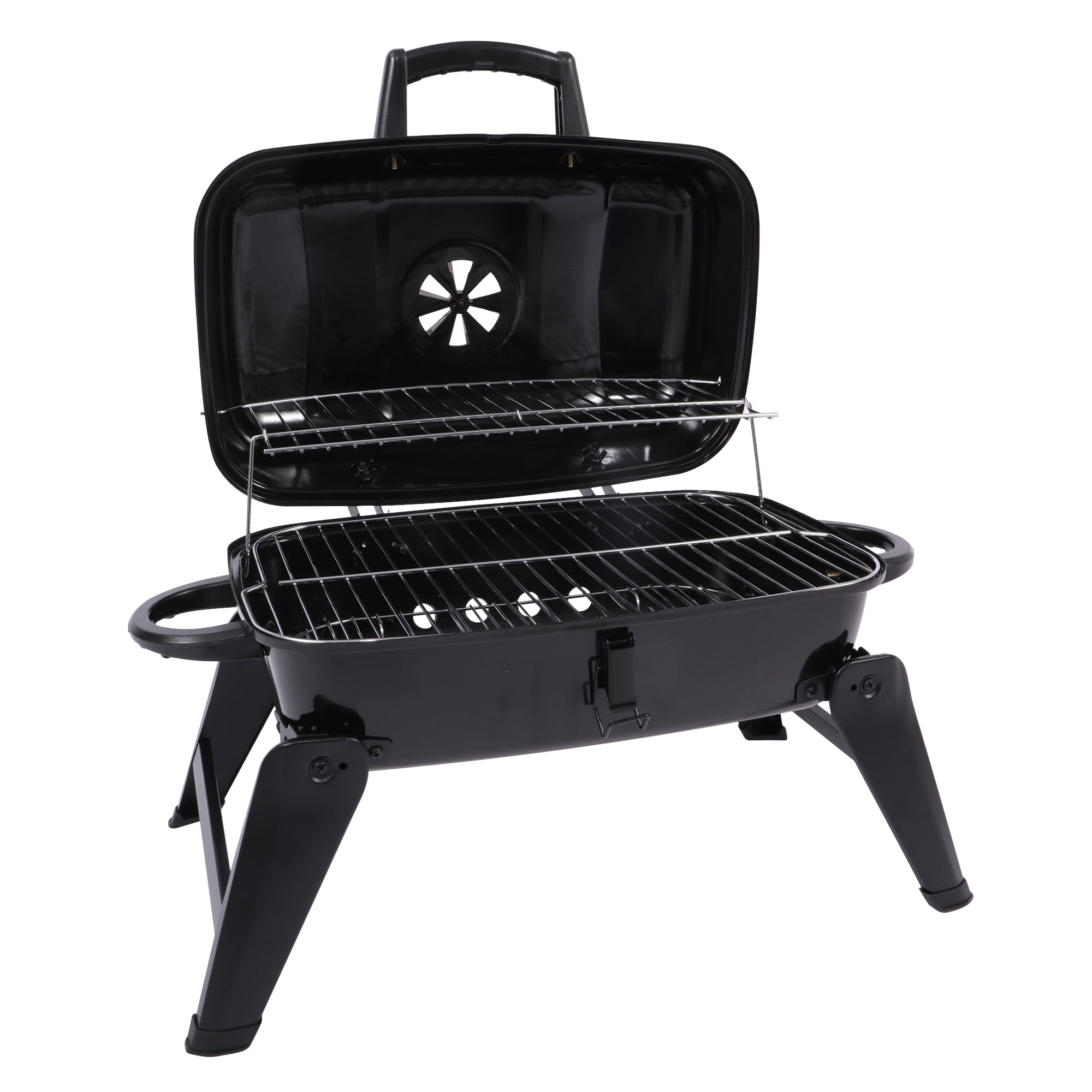 YouLoveIt Portable Charcoal Barbecue Grill 23.2"L*11.4"W*14.2"H For ...