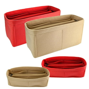 iMounTEK Women Multi-Pocket Travel Handbag Organizer Insert with Zipper ...