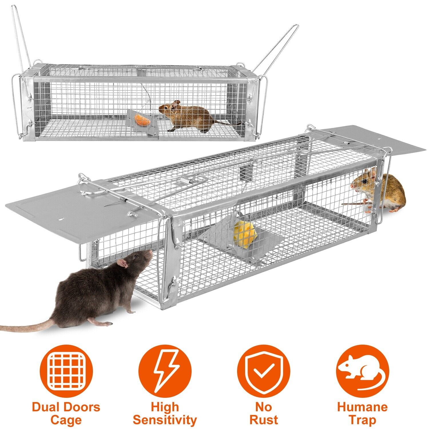 YouLoveIt Rat Trap,Mouse Traps Small Rodent Animal-Mice Voles Hamsters ...