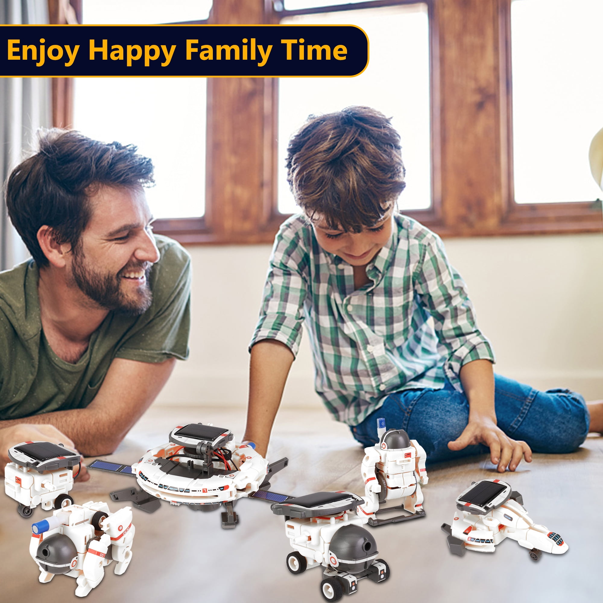 YouLoveIt Science Kits for Boys Girls, Solar Robot Toys 6-in-1 STEM ...